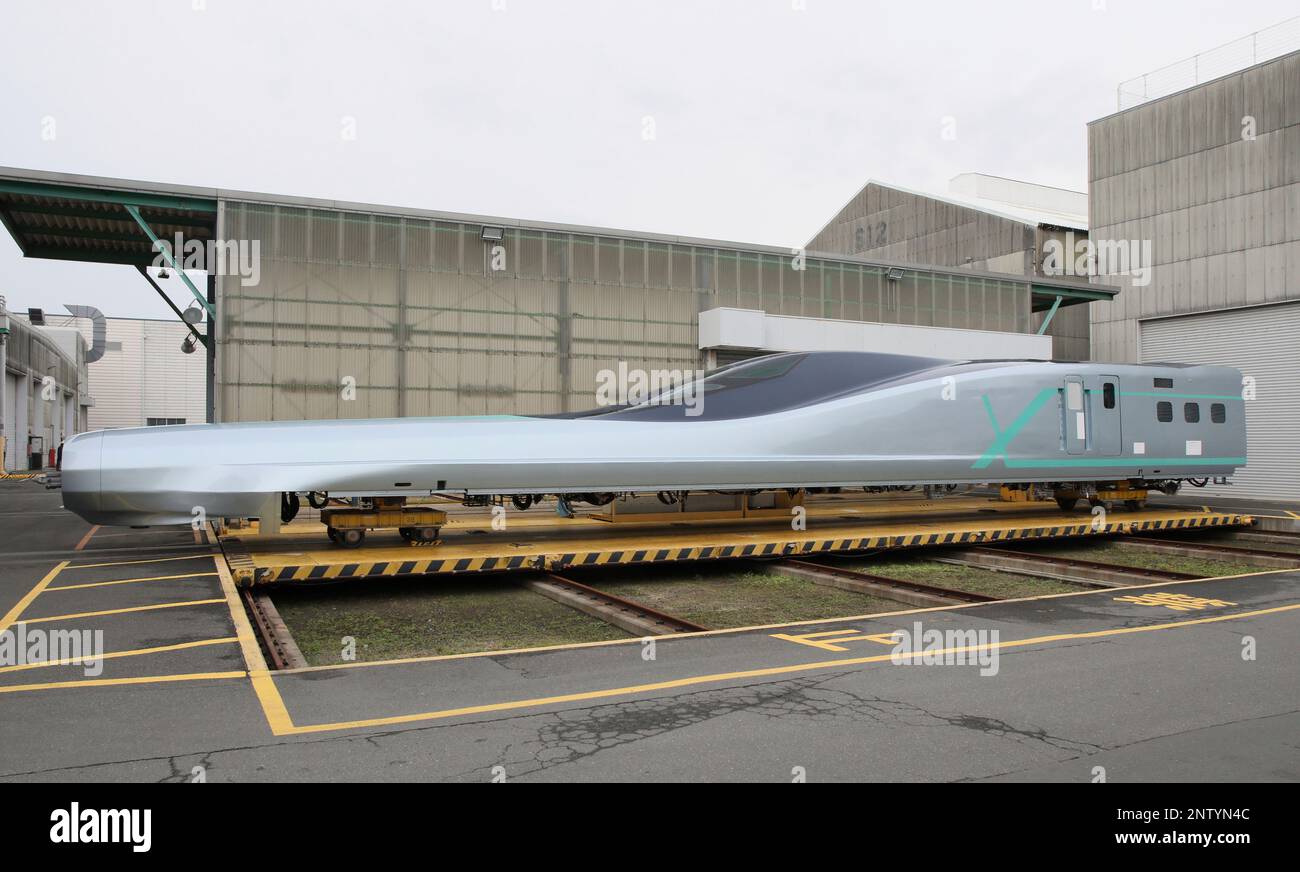 East Japan Railway Company unveils the E956 type Shinkansen ...