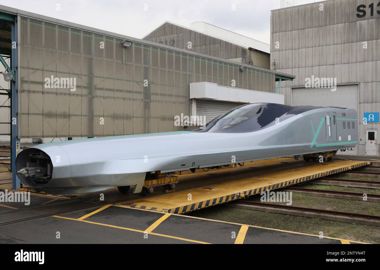 East Japan Railway Company unveils the E956 type Shinkansen ...