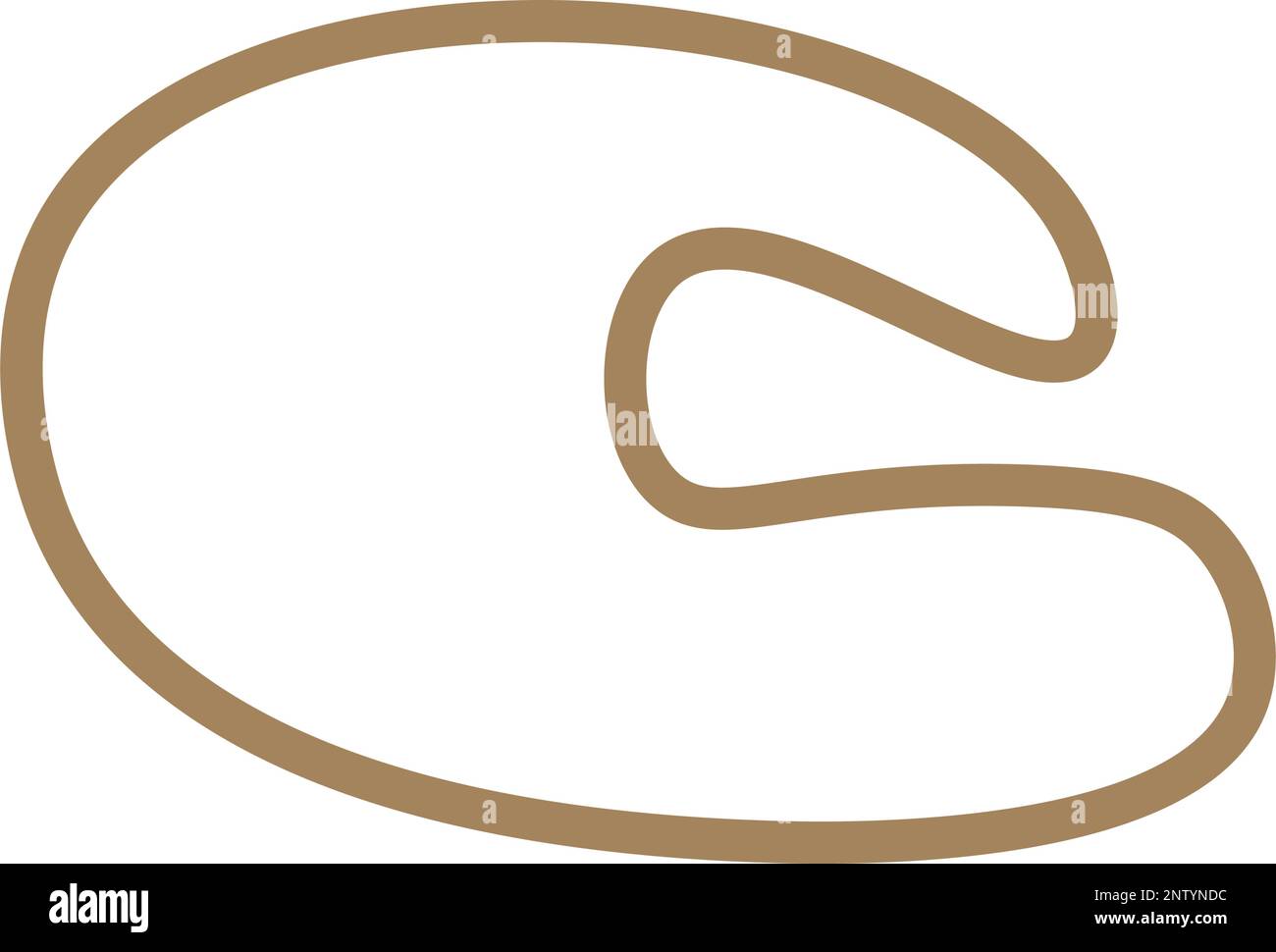 Abstract shape outline contemporary modern boho art design element ...