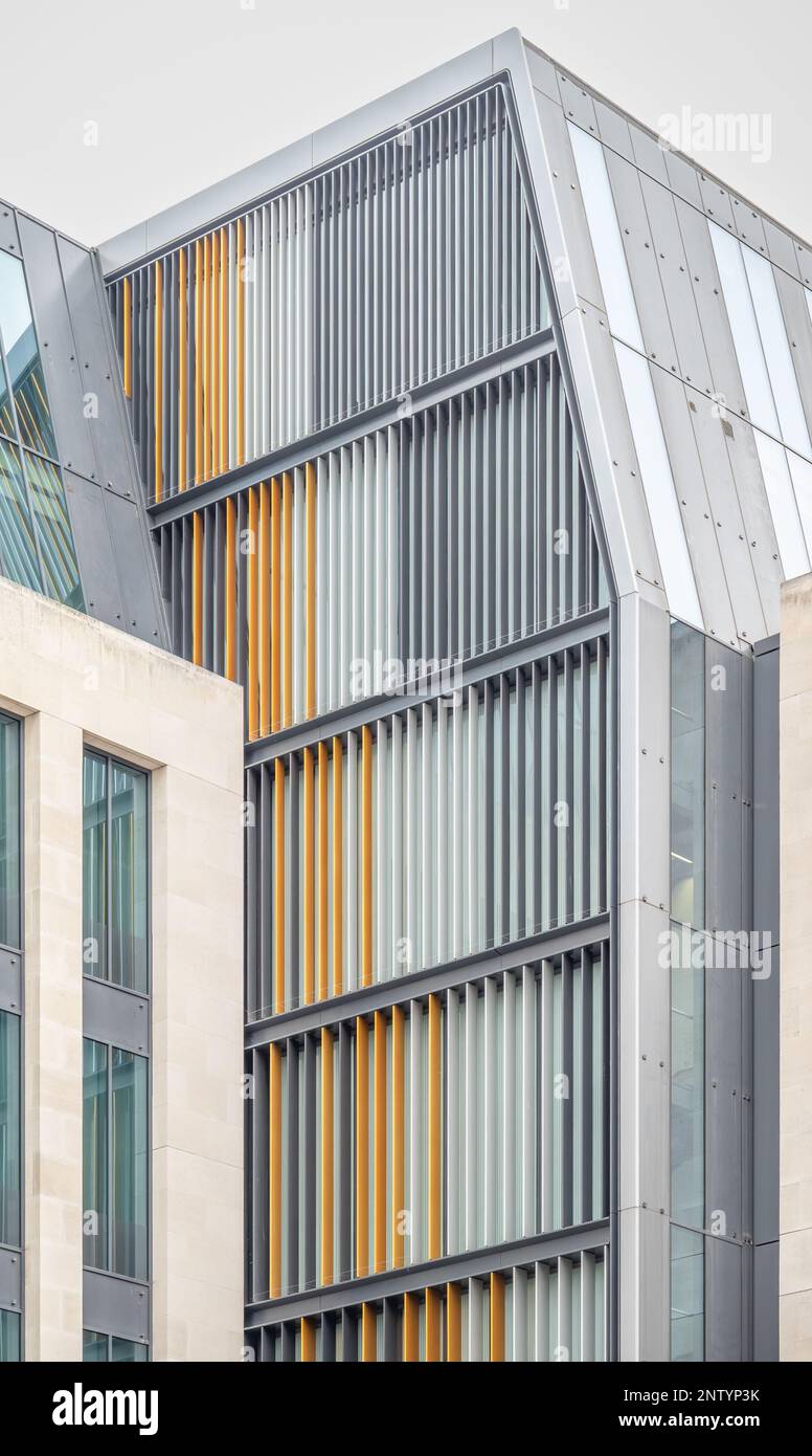 London, England, UK - Marcol House artwork by Rana Begum Stock Photo ...