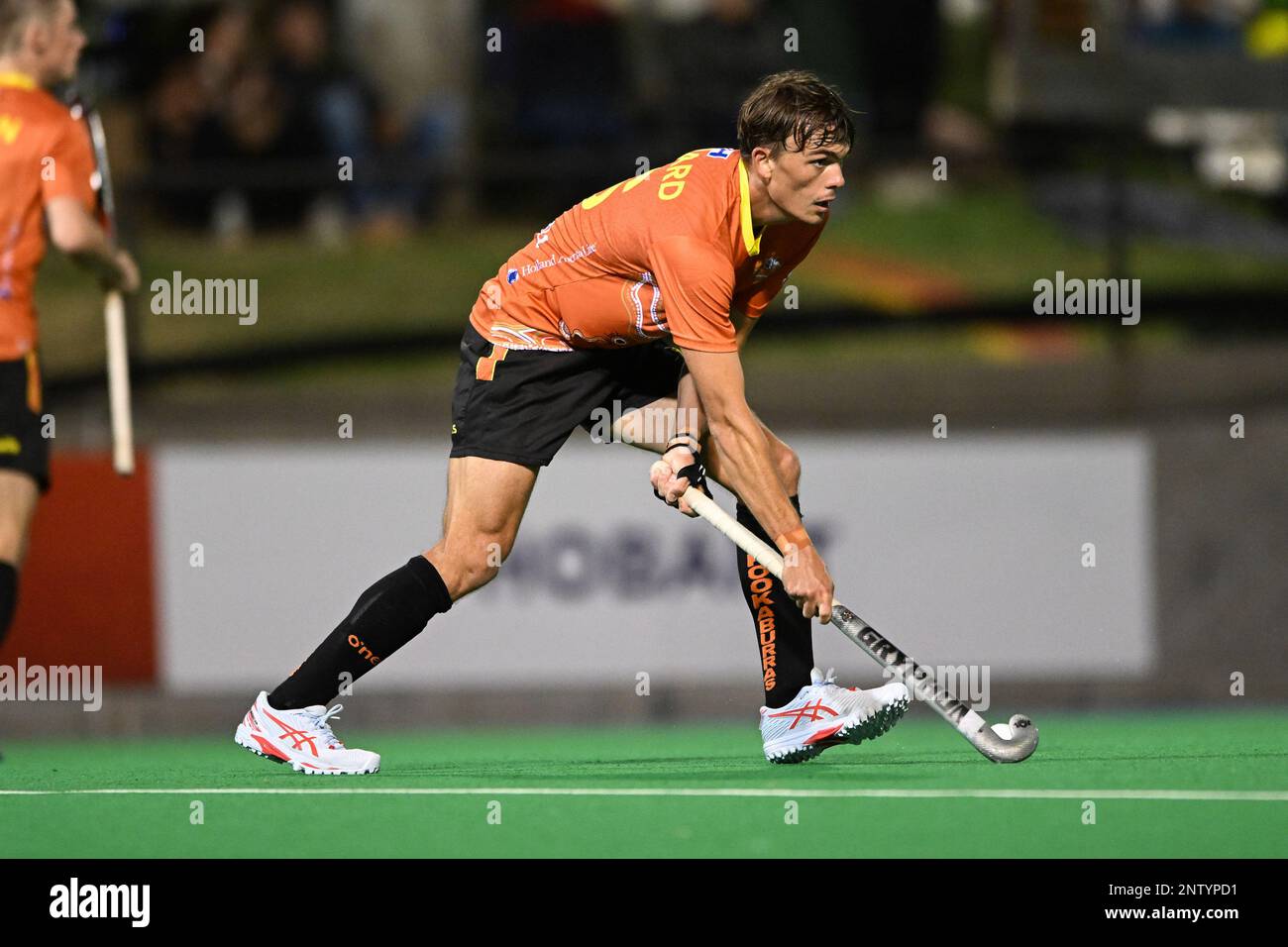 Hobart, Australia. 28th Feb, 2023. Jeremy Hayward of Australia National ...