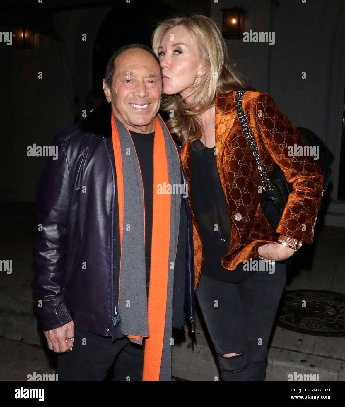 Photo by: zz/GOTPAP/STAR MAX/IPx 2019 2/5/19 Paul Anka and Lisa ...