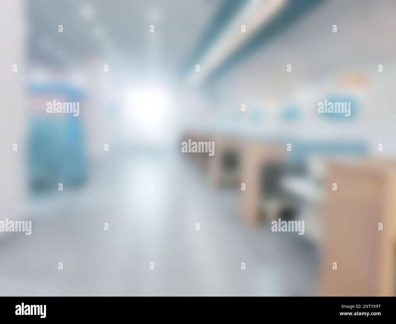 Abstract blurred bank office background, blur of bank reception Stock ...