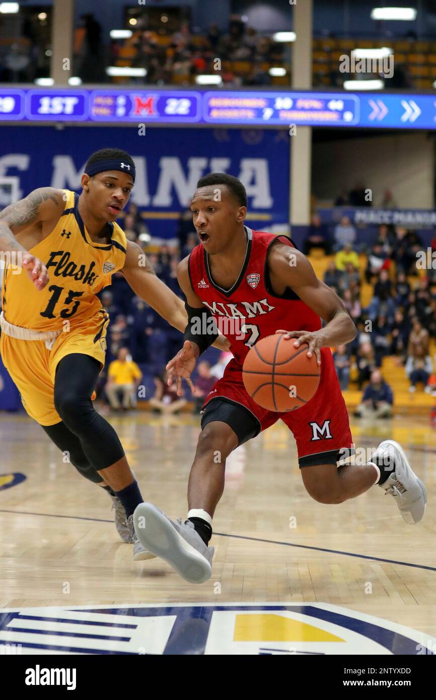 KENT, OH - FEBRUARY 05: Miami RedHawks guard Mekhi Lairy (2) is ...