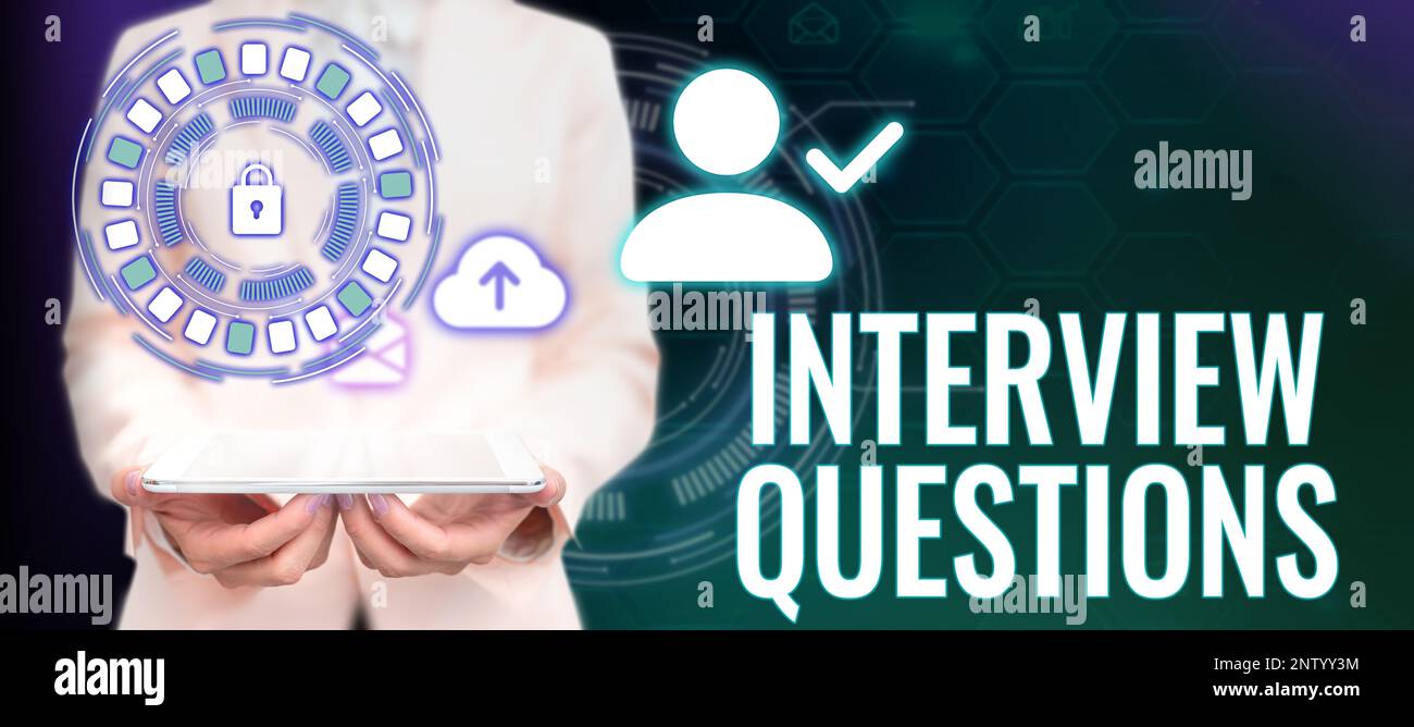 Inspiration showing sign Interview Questions. Concept meaning Typical ...