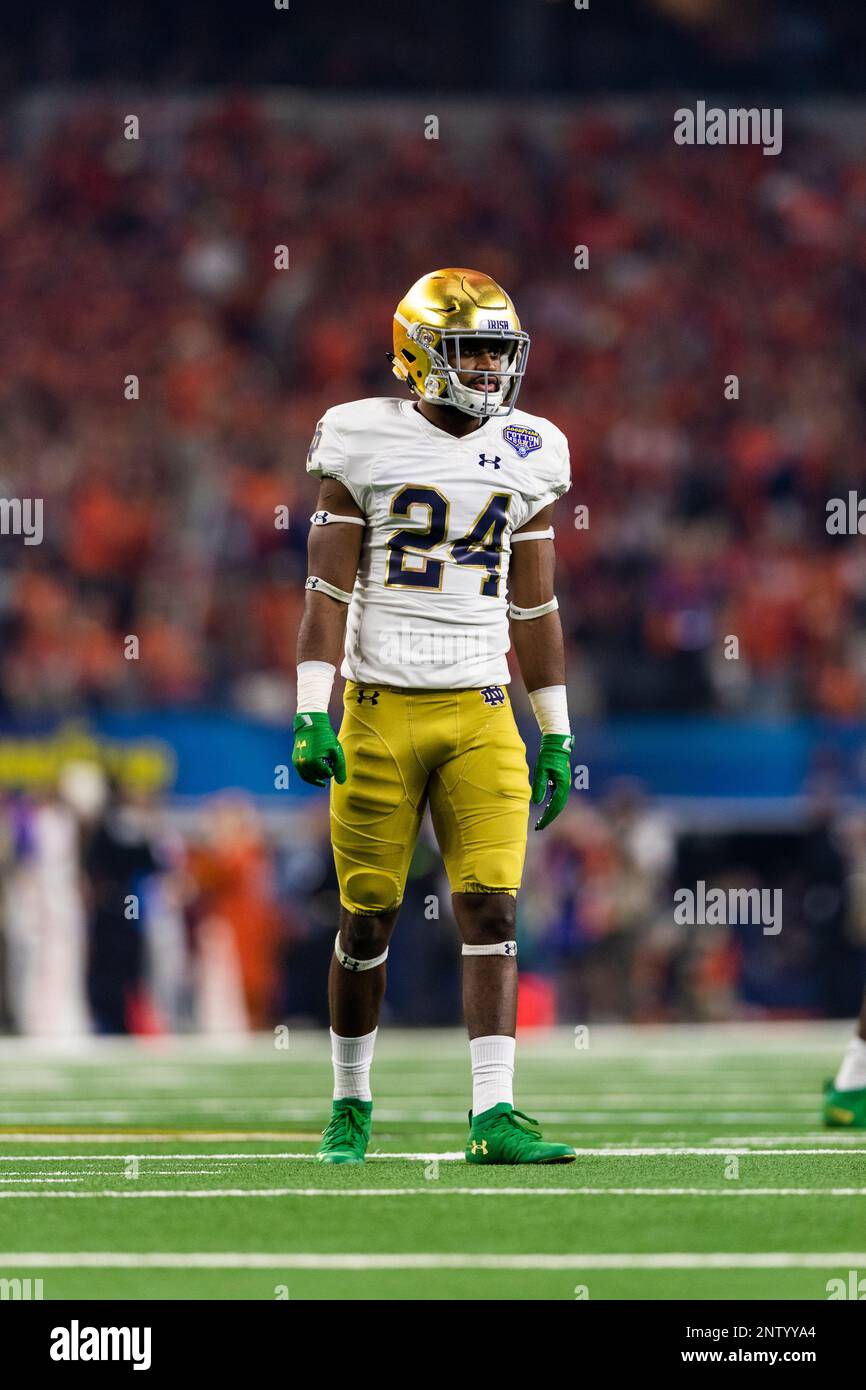 Notre Dame Fighting Irish safety Nick Coleman (24) during the NCAA ...