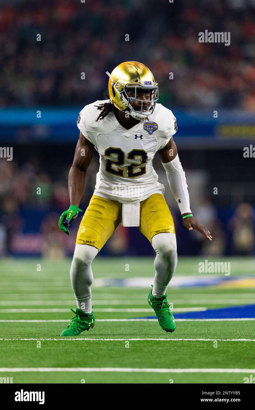 Notre Dame Fighting Irish linebacker Asmar Bilal (22) during the NCAA ...