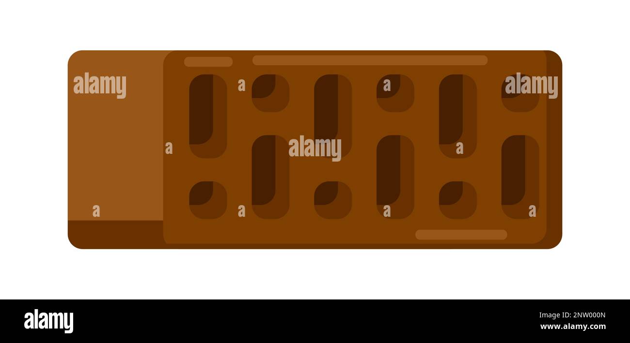 Brick for building. Industrial product for construction and renovation ...