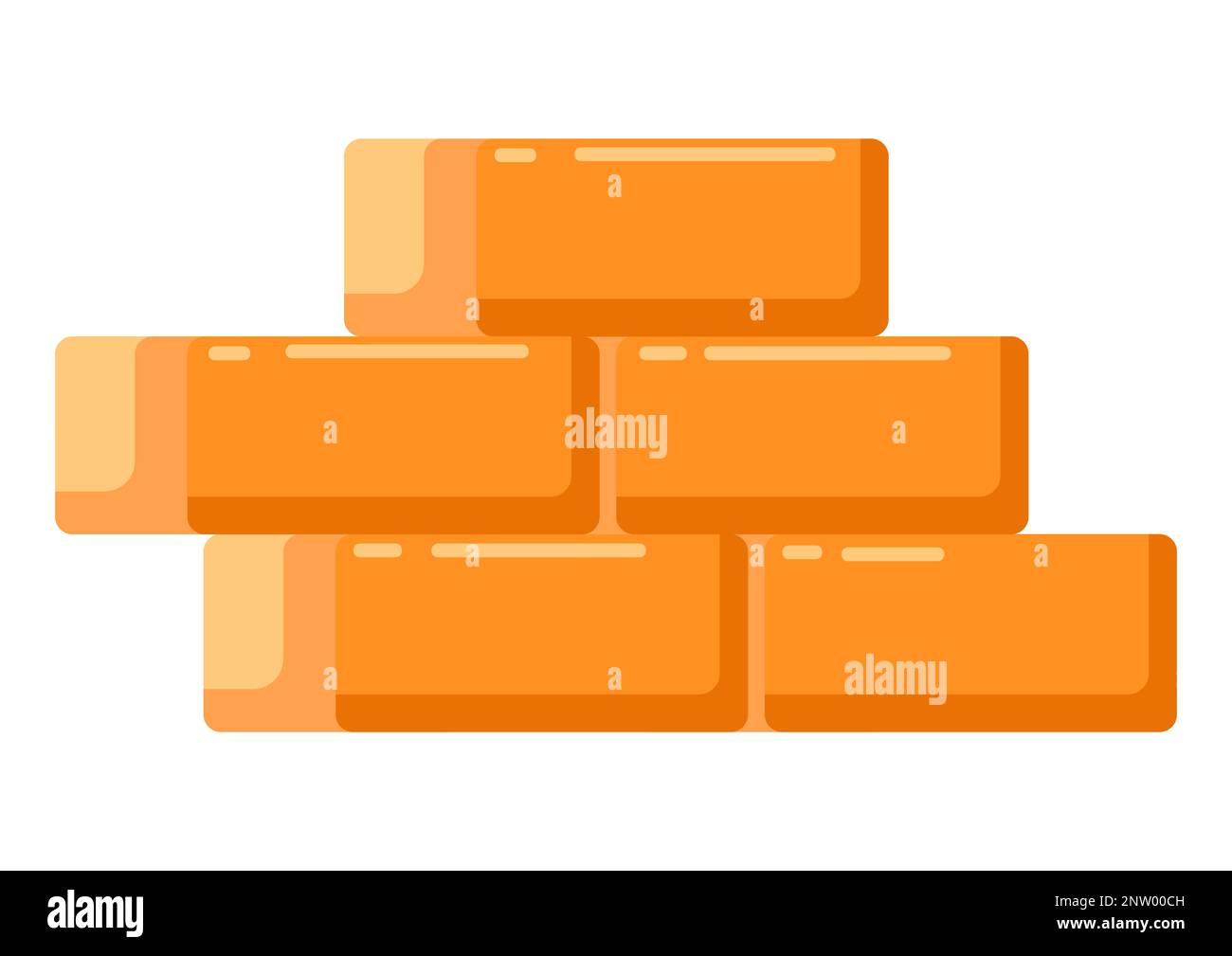 Bricks for building. Industrial product for construction and renovation ...