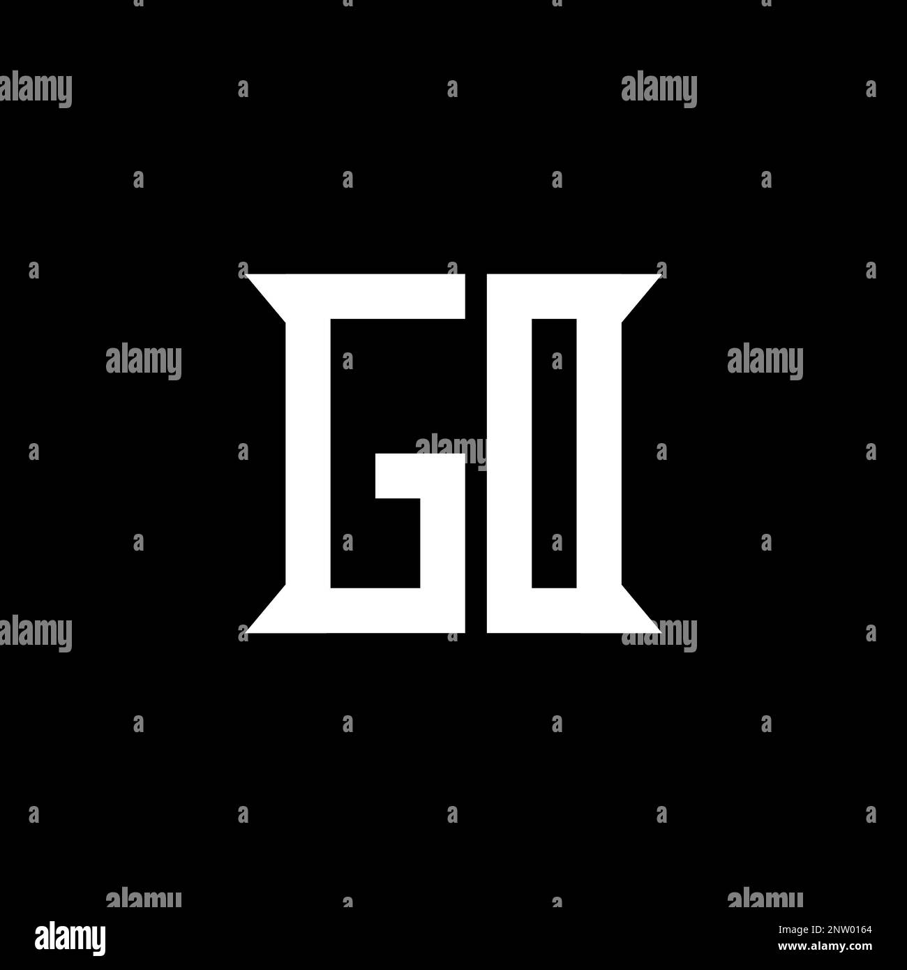 go logo,g logo, o logo,monogram logo, simple logo, modern logo and ...