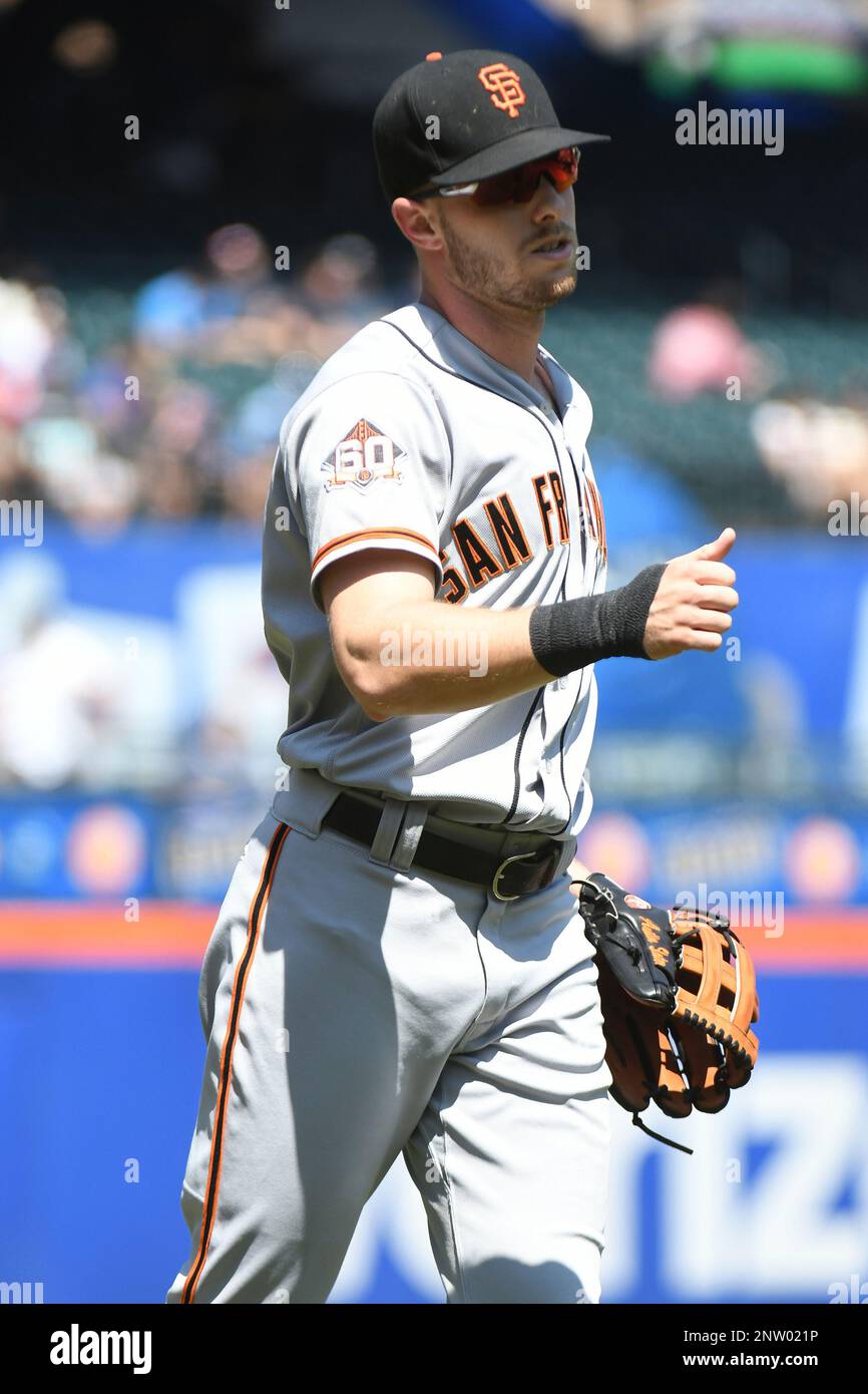 San Francisco Giants outfielder Austin Slater (53) during game against ...