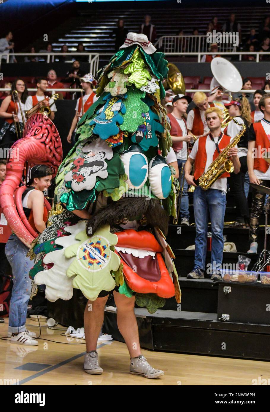 PALO ALTO, CA - FEBRUARY 02: The Stanford Cardinals mascot 'The Tree ...
