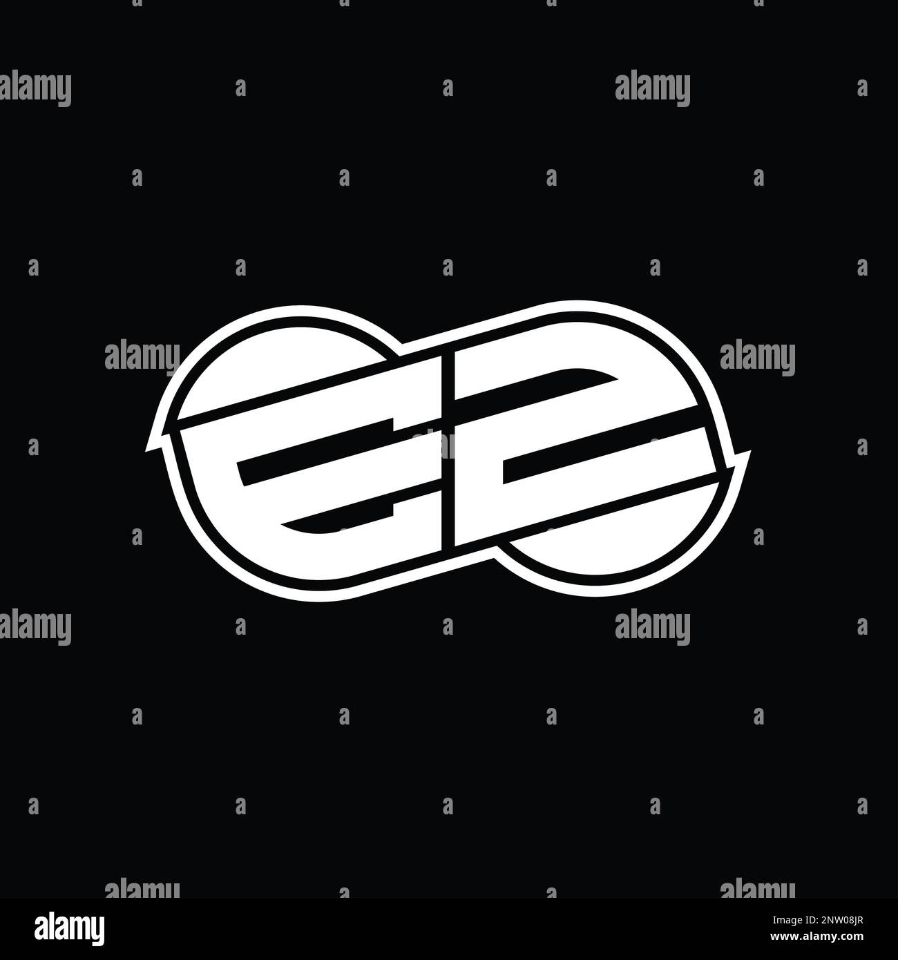 EZ Logo monogram abstract infinity shape half round vector images ... EZ Logo monogram abstract infinity shape half round vector images ...