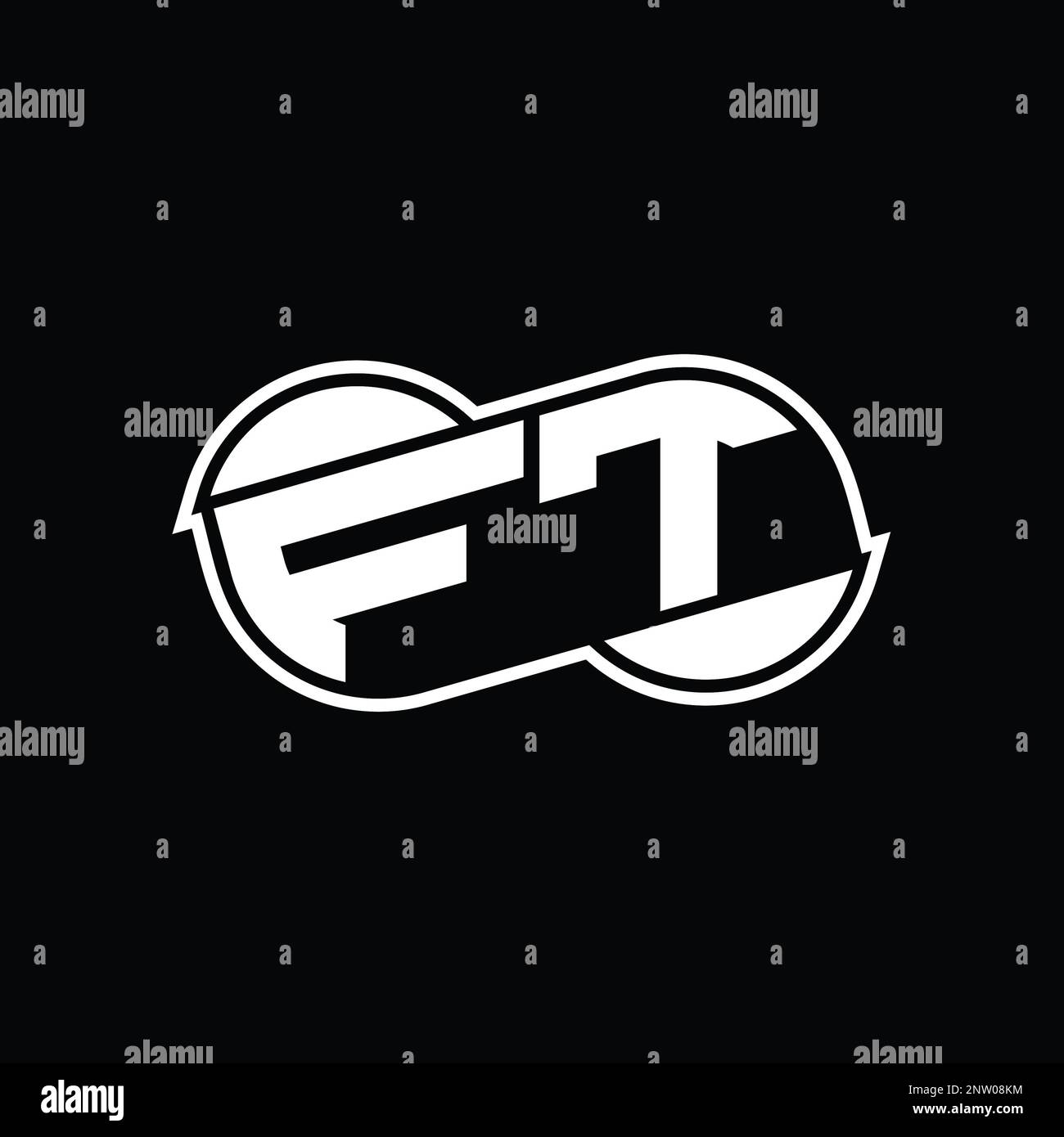 FT Logo monogram abstract infinity shape half round vector images ... FT Logo monogram abstract infinity shape half round vector images ...