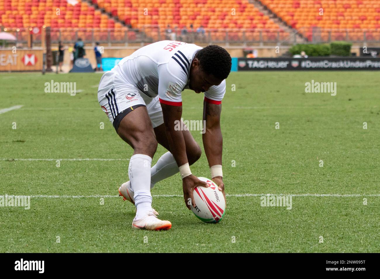 SYDNEY, NSW- FEBRUARY 02: American player Kevon Williams (6) scores a ...