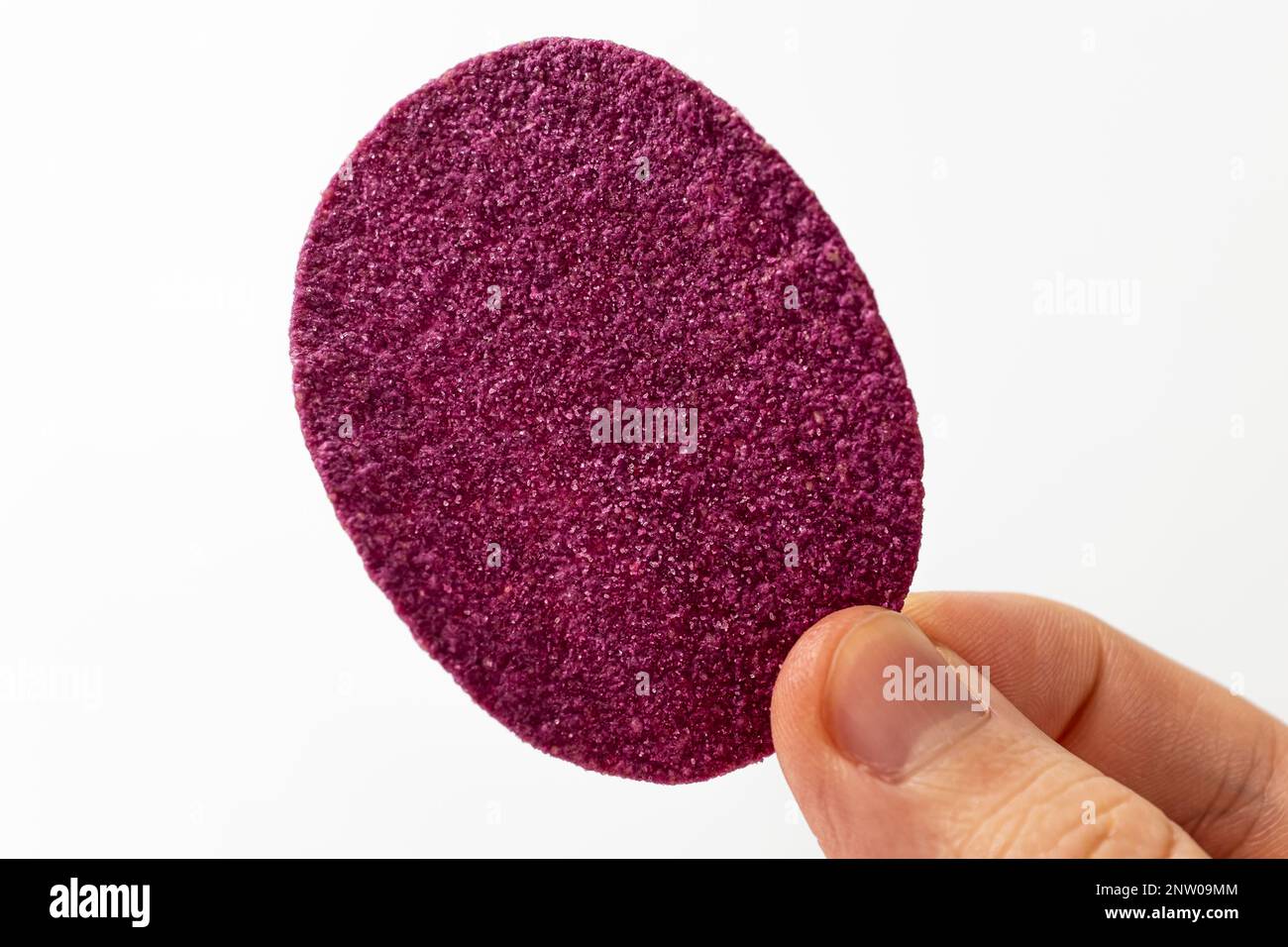 purple sweet potato snack. sweet potato flavored food. sweet thin snack ...
