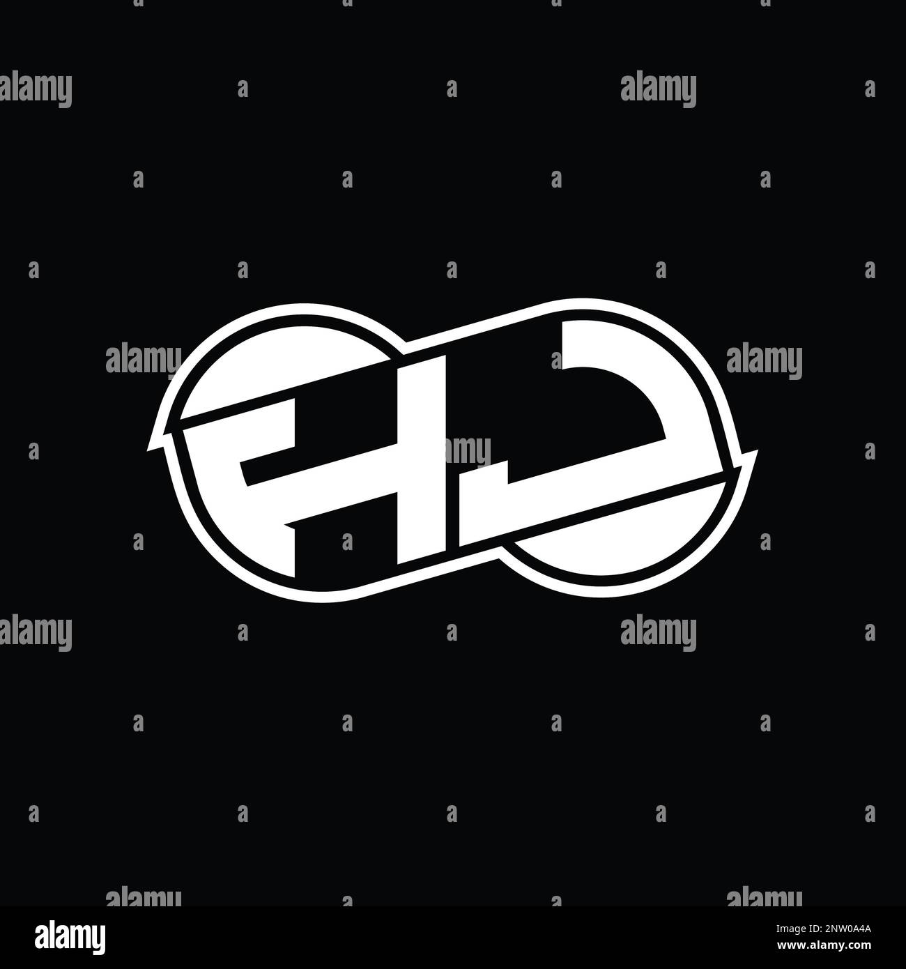 HJ Logo monogram abstract infinity shape half round vector images ... HJ Logo monogram abstract infinity shape half round vector images ...