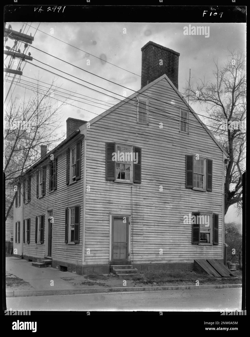 Miss Eliza Roy's House, general exterior, Main and Pitt Street ...