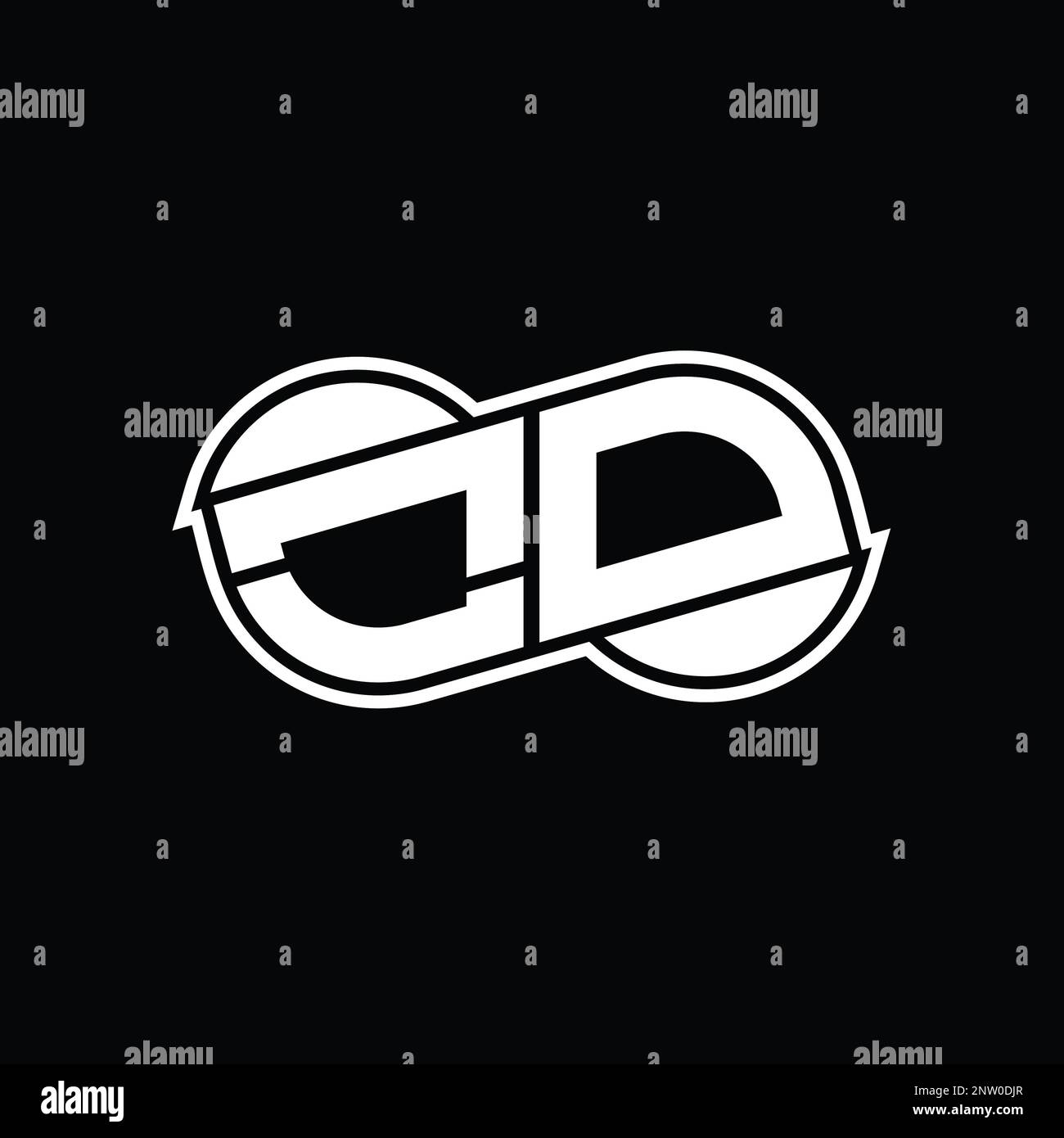 Od logo design hi-res stock photography and images - Alamy