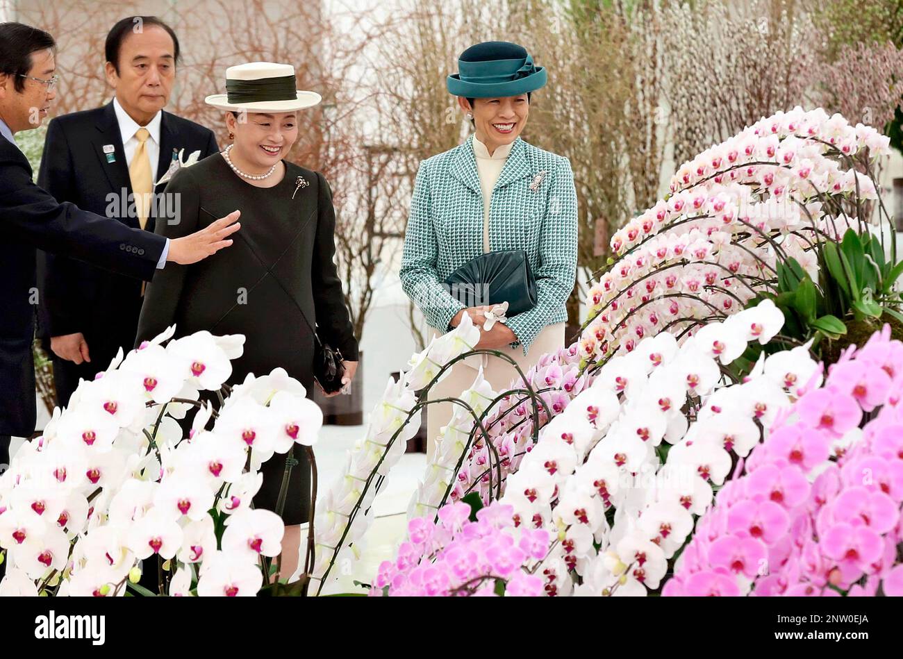 Princess Nobuko, the wife of the late Prince Tomohito of Mikasa, and ...