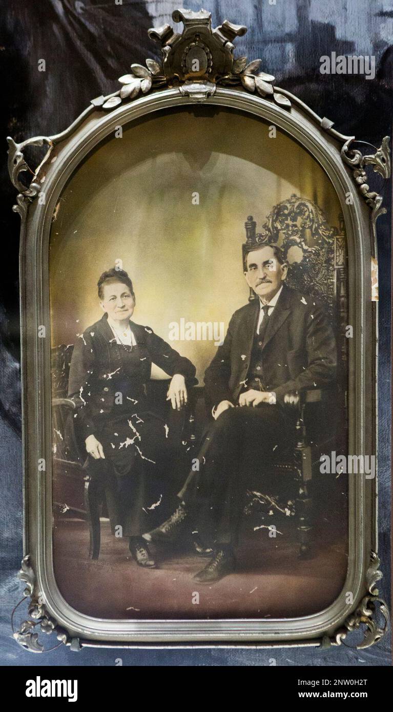 FILE - This June 9, 2015 file photo shows a portrait of Sheriff Pat ...