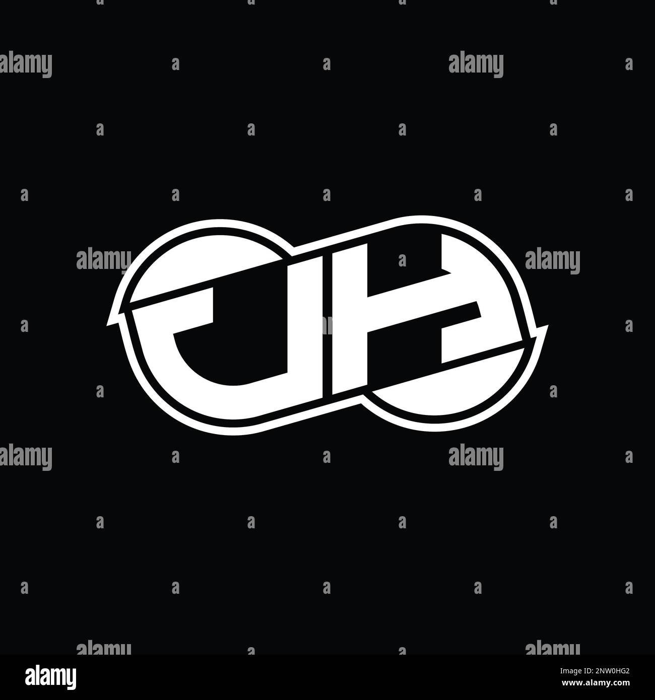 UH Logo monogram abstract infinity shape half round vector images ... UH Logo monogram abstract infinity shape half round vector images ...