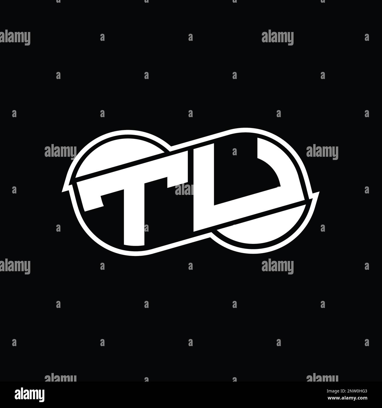 Tu modern logo hi-res stock photography and images - Alamy