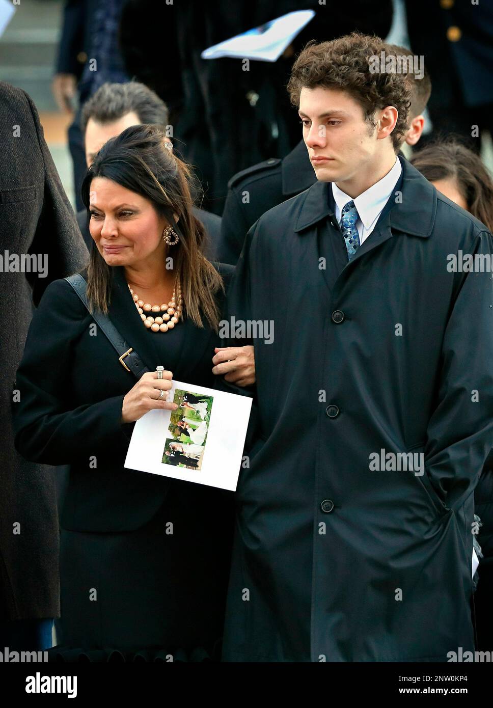Aimee Lyn Wahlers, left, and Logan Chadwick, the mother and brother of ...
