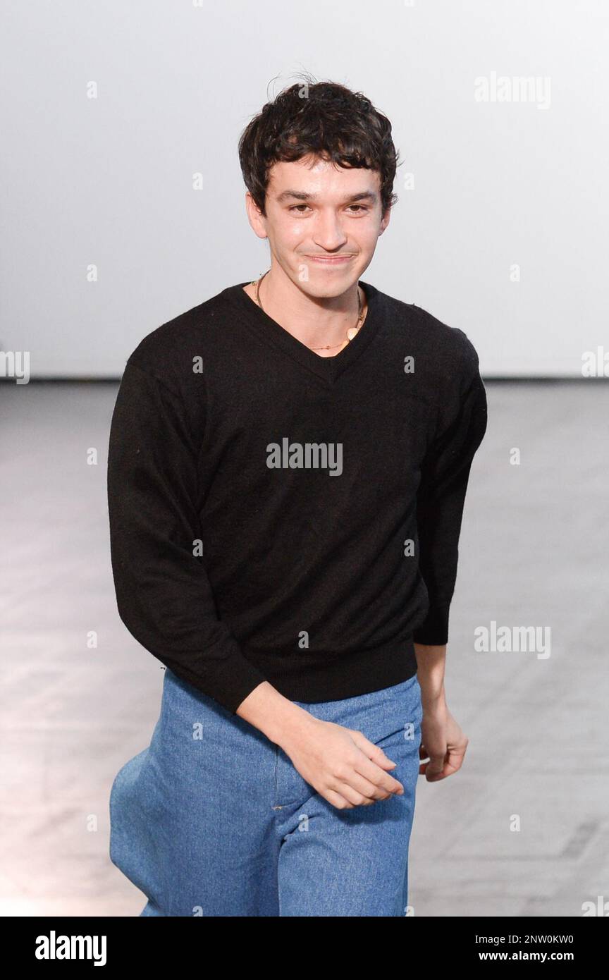 Paris, France on February 28, 2023. Designer Alphonse Maitrepierre ...