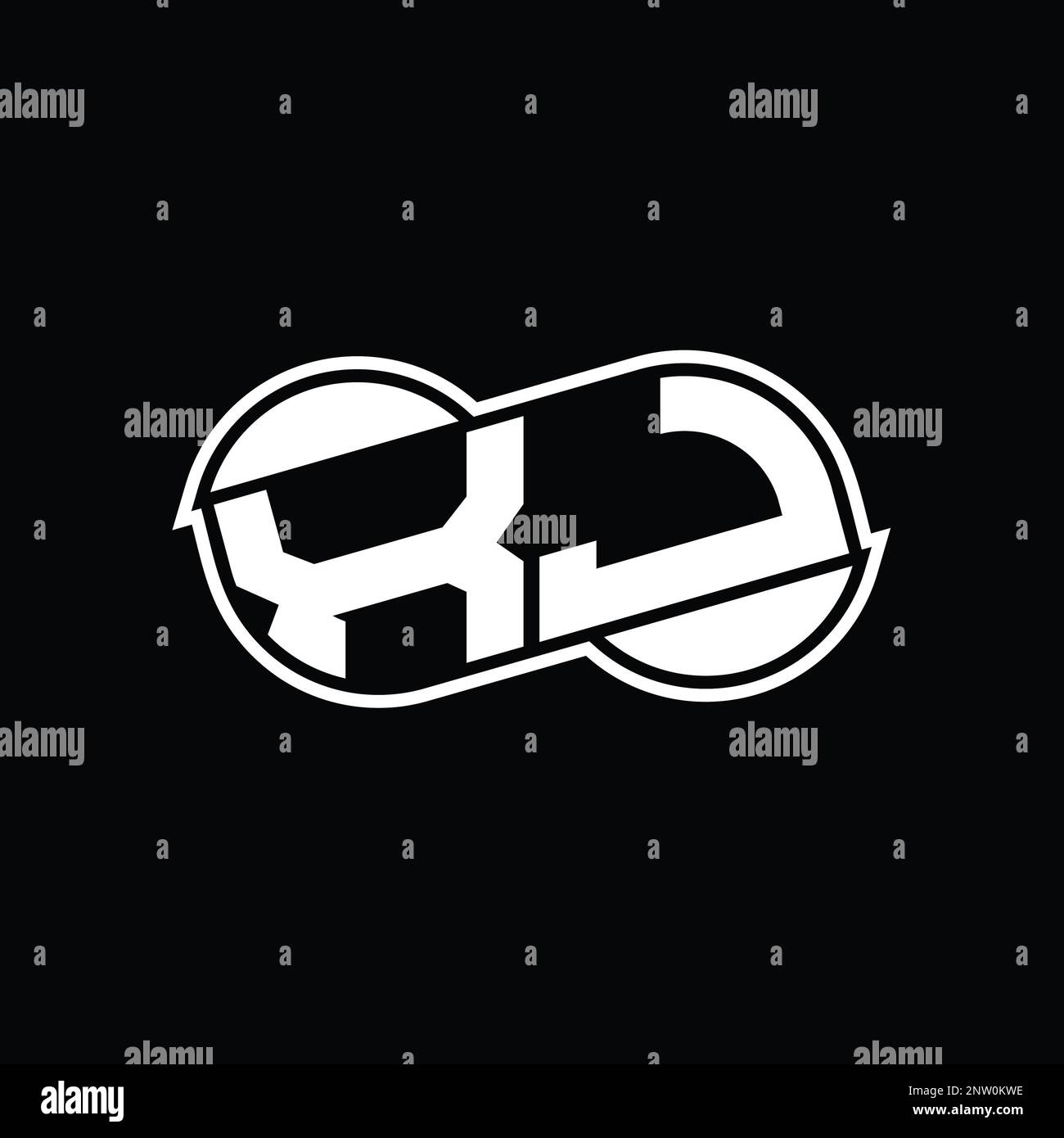 XJ Logo monogram abstract infinity shape half round vector images ... XJ Logo monogram abstract infinity shape half round vector images ...