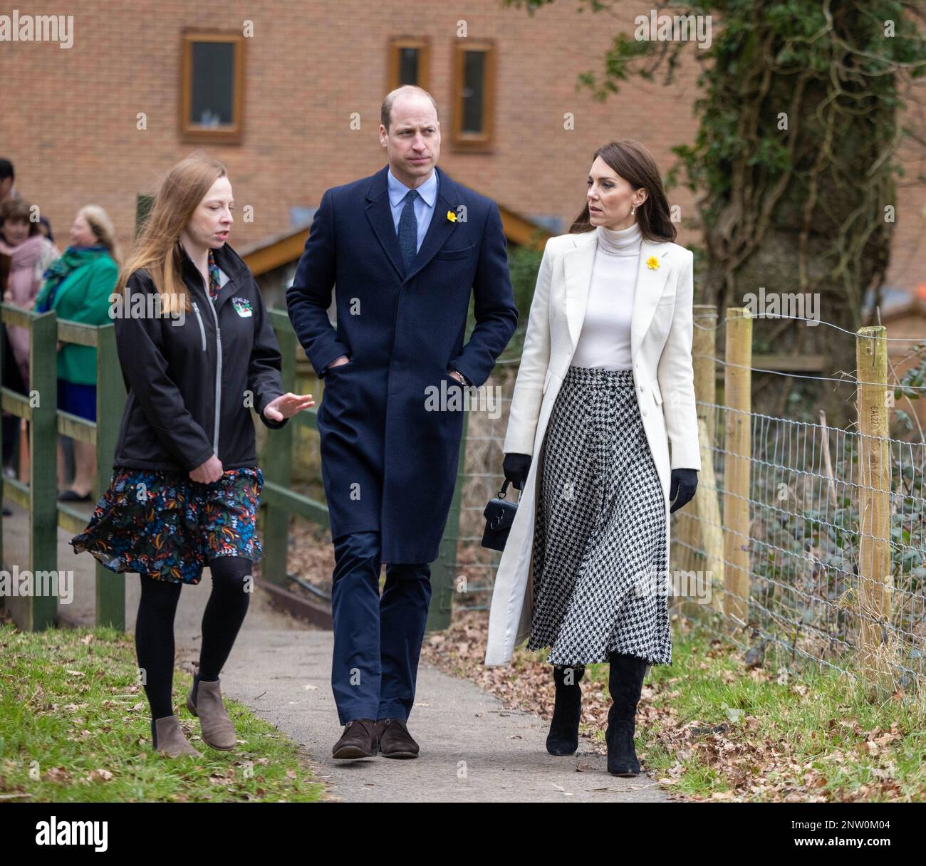 The Prince and Princess of Wales speak to life at No27 founder ...