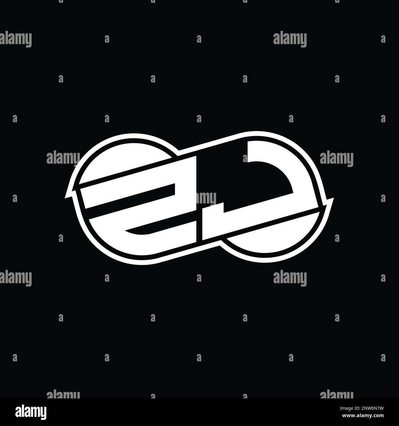 ZJ Logo monogram abstract infinity shape half round vector images ... ZJ Logo monogram abstract infinity shape half round vector images ...