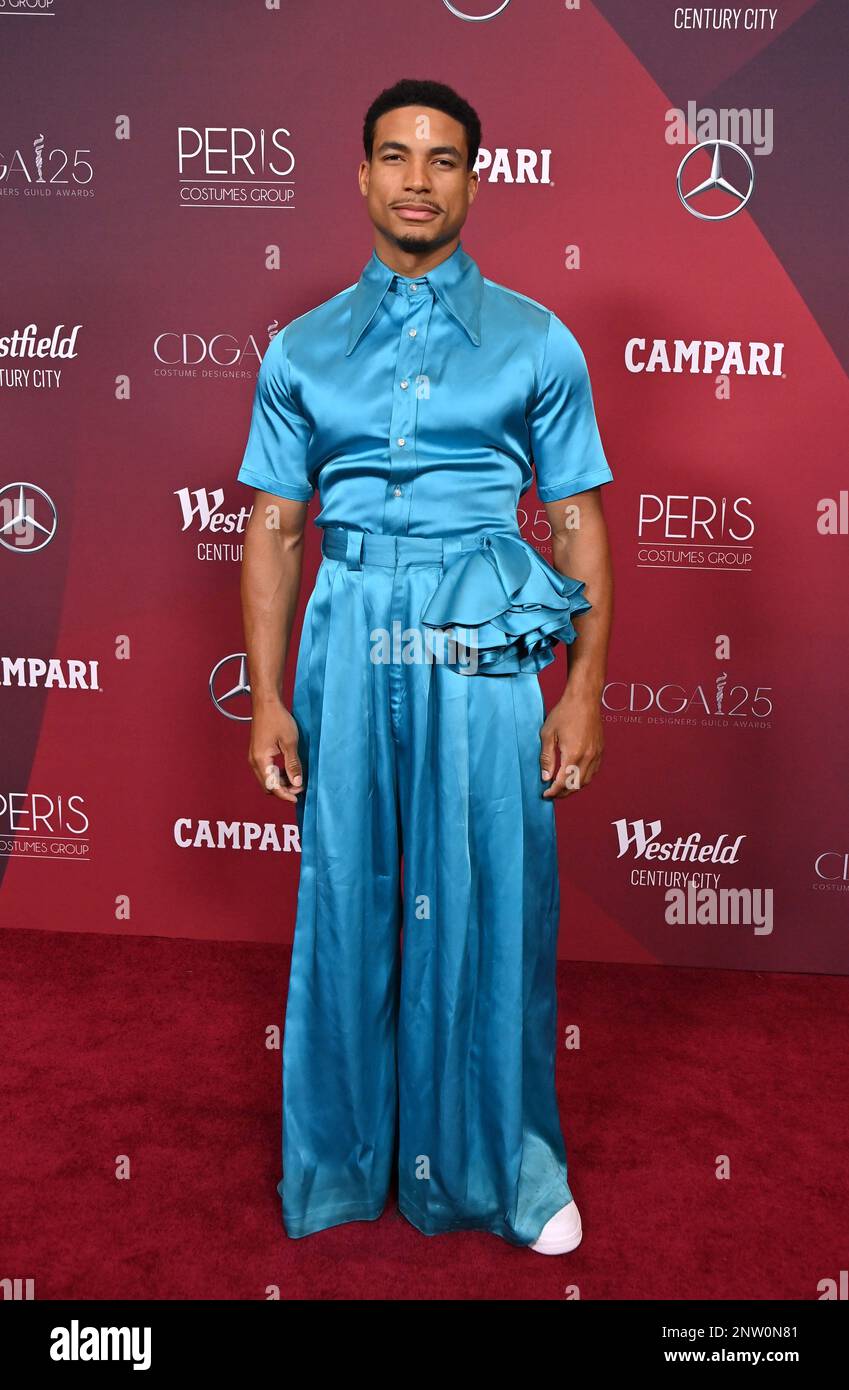 Greg Tarzan Davis arriving at the 25th Costume Designers Guild Awards ...