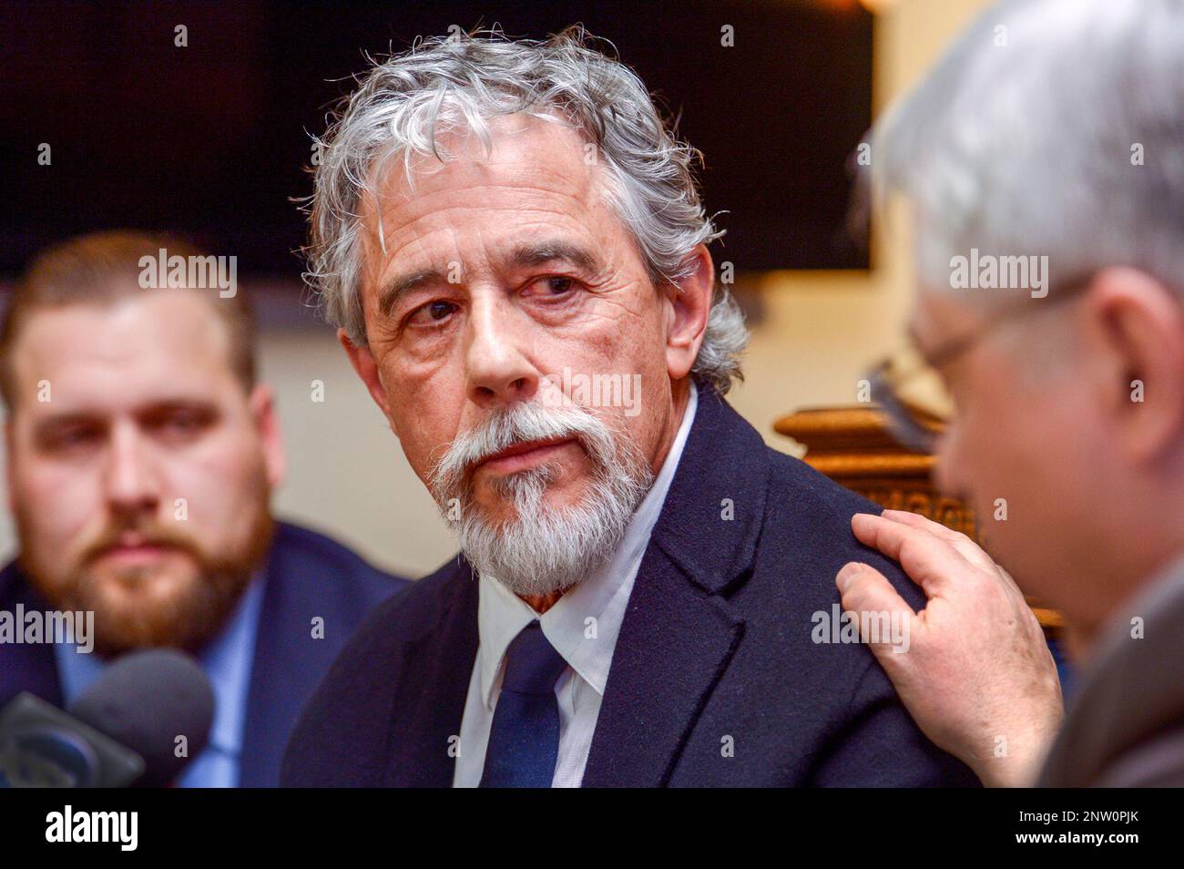 Salt Lake City attorney Robert Sykes, right, has filed a lawsuit against Gwyneth Paltrow, who is ...