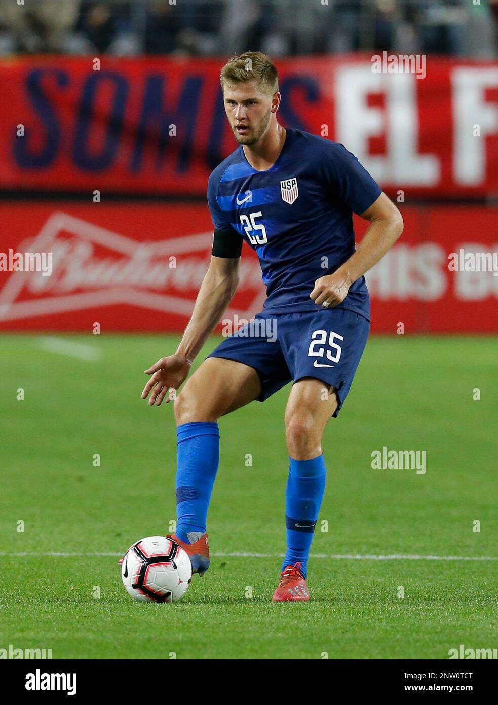United States defenseman Walker Zimmerman during the first half of a ...