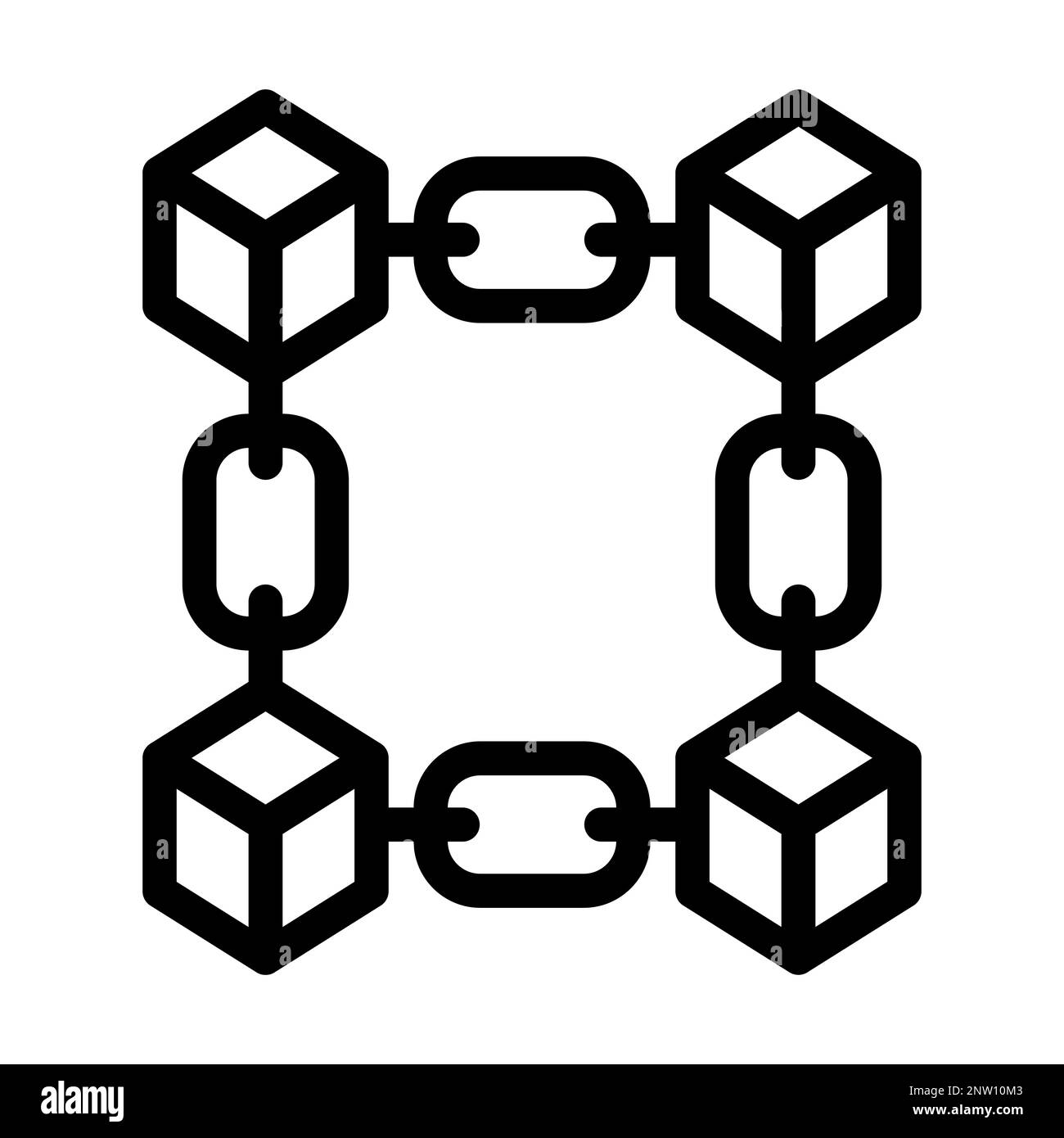 Blockchain graphics Black and White Stock Photos & Images - Alamy