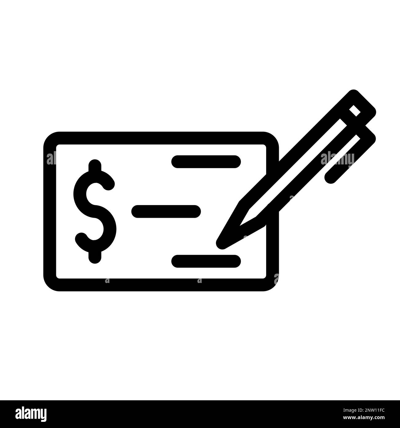 Present check Black and White Stock Photos & Images - Alamy