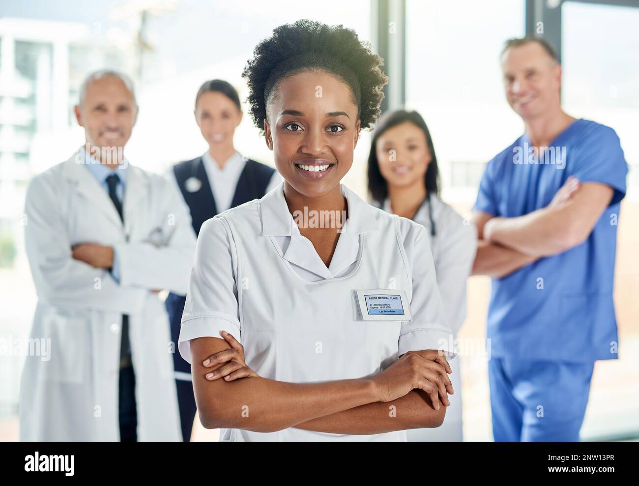 Your health is of the utmost importance. Shot of doctors in a hospital ...