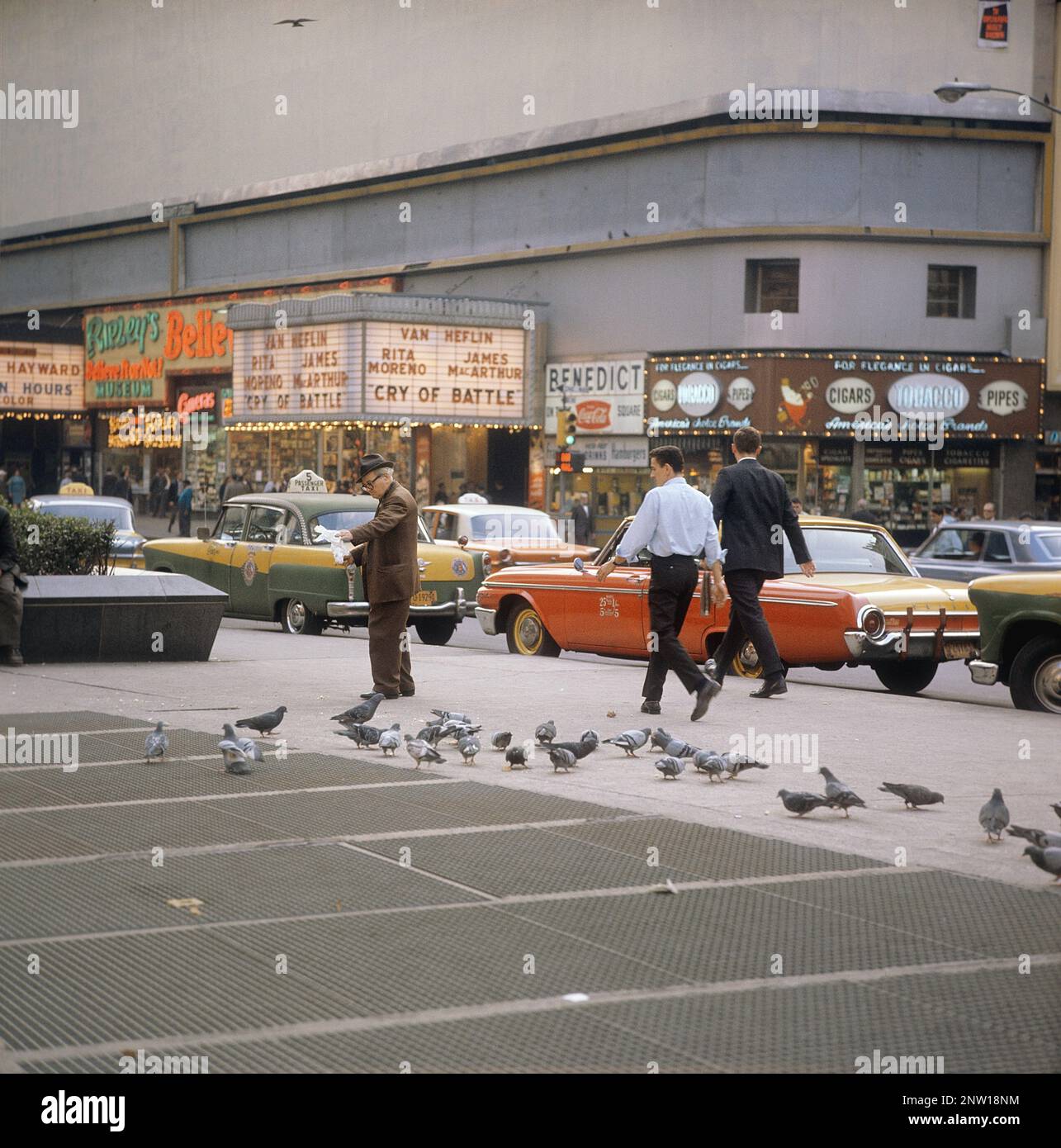 Times square broadway 1960s hi-res stock photography and images - Alamy