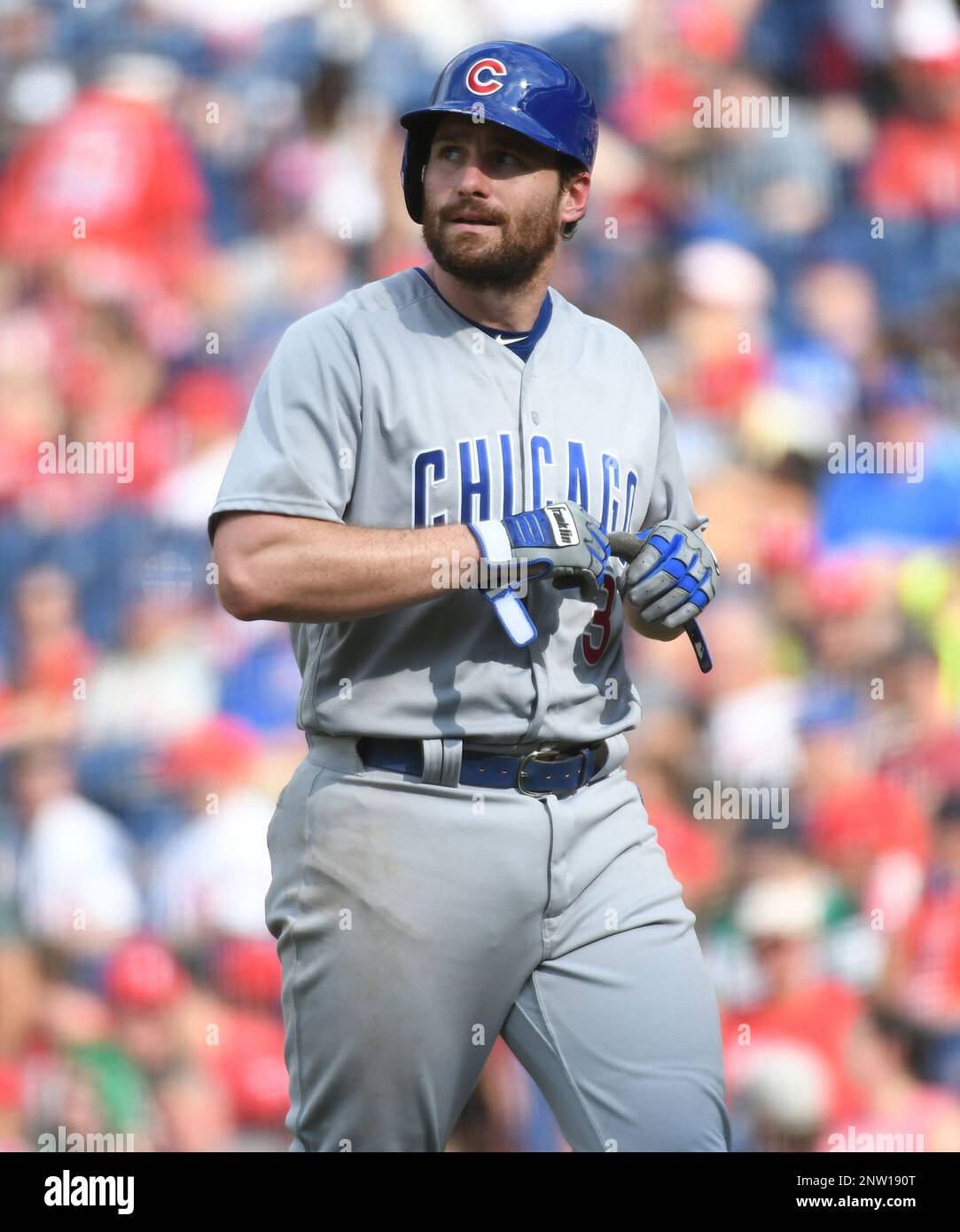 Chicago Cubs infielder Daniel Murphy (3) during game against the ...