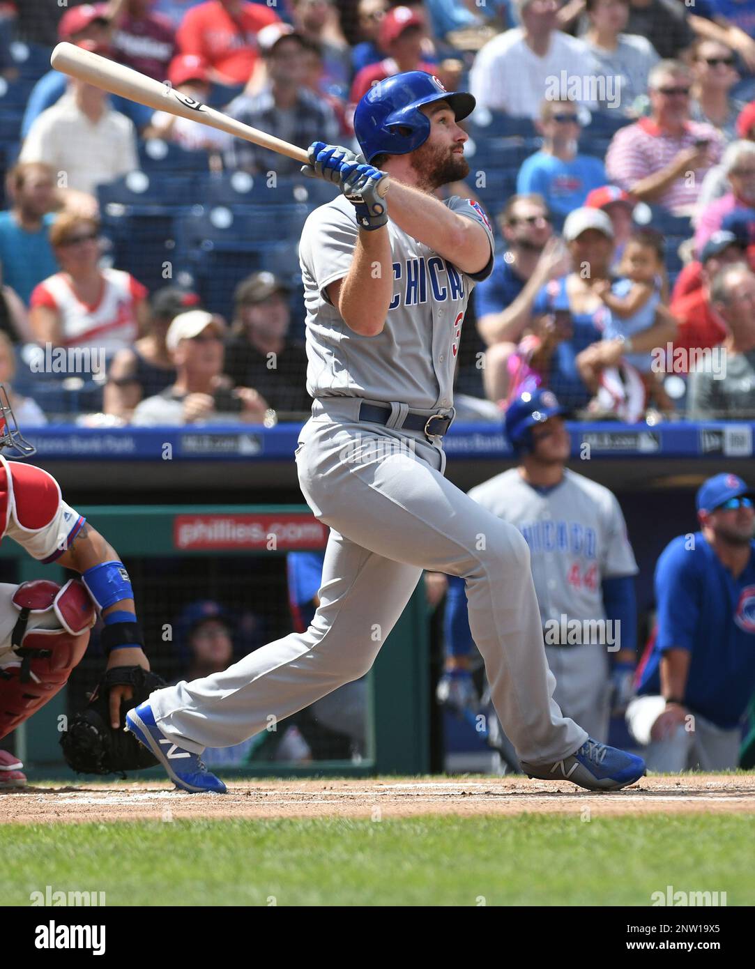 Chicago Cubs infielder Daniel Murphy (3) during game against the ...