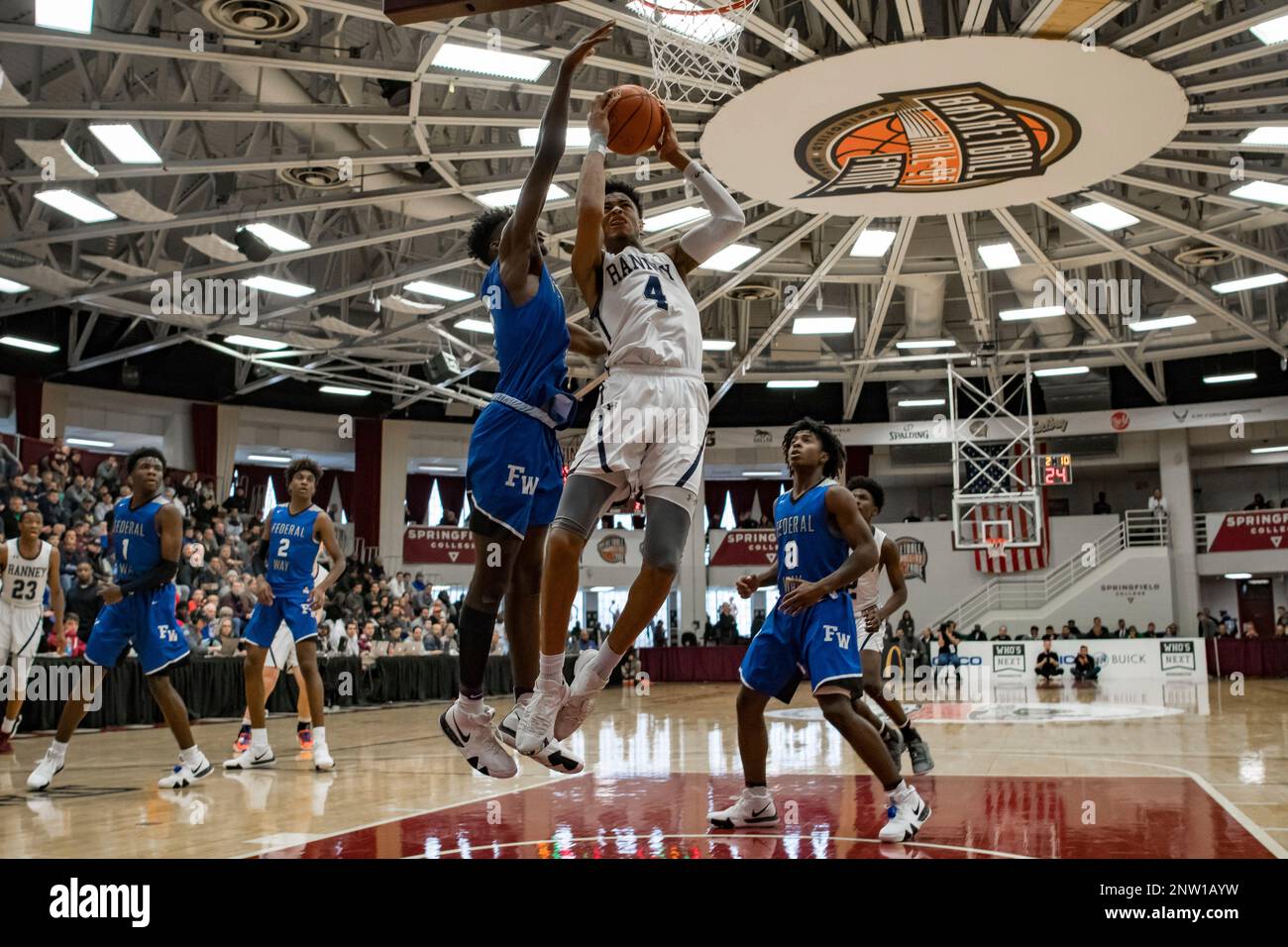 SPRINGFIELD, MA - JANUARY 21: Ranney Panthers forward Phillip Wheeler ...