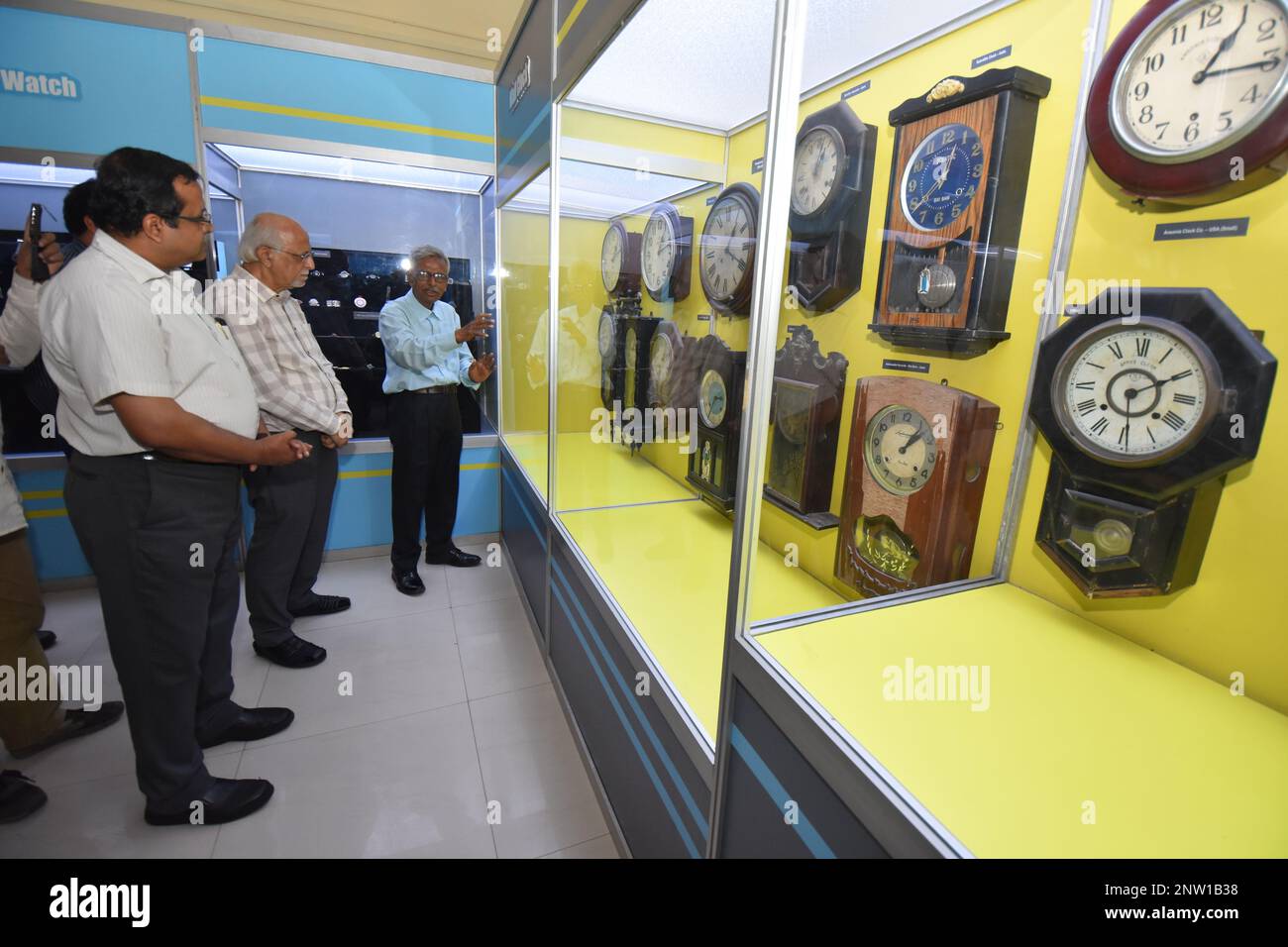 An exhibition on 'Technological Evolution of Time-keeping Devices' for ...