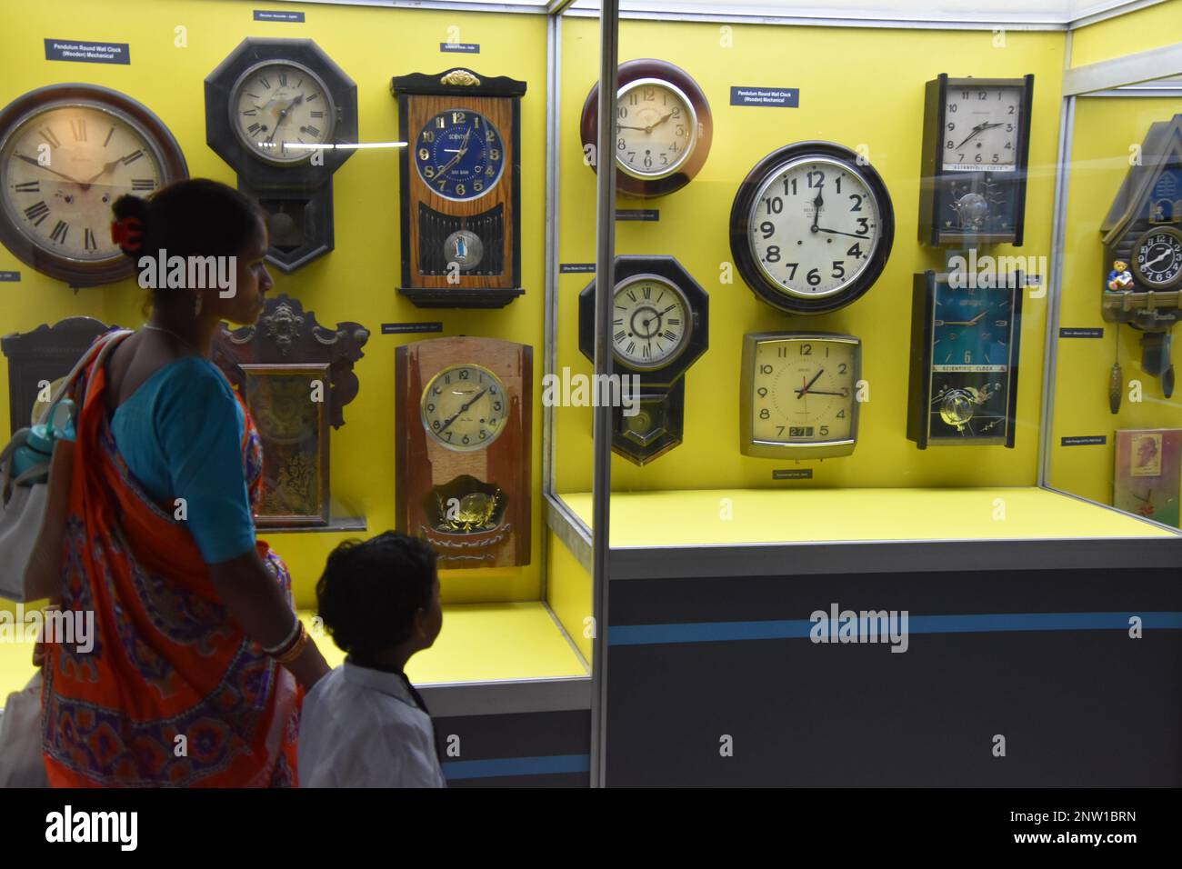 Kolkata, India. 28th Feb, 2023. An exhibition on 'Technological ...