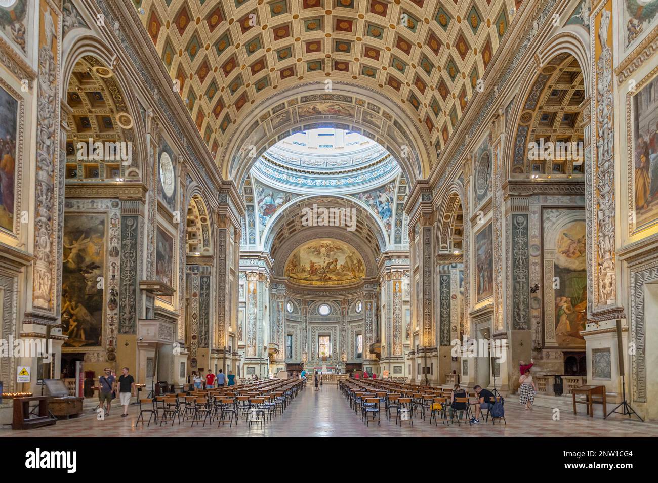 saint andrew basilica, mantua, italy Stock Photo - Alamy