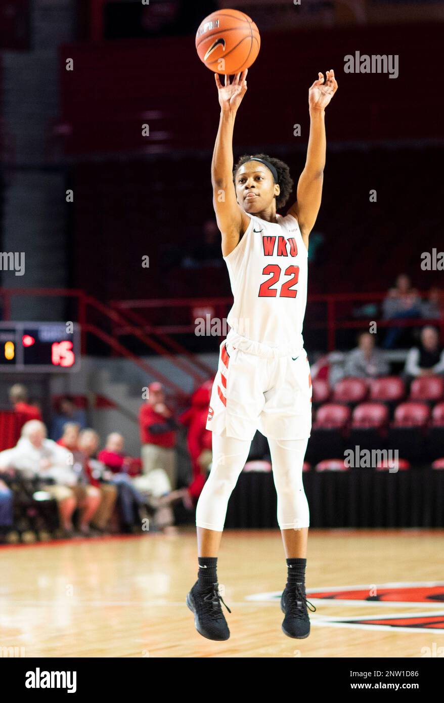 Western Kentucky Lady Toppers guard Sherry Porter (22) shoots during ...