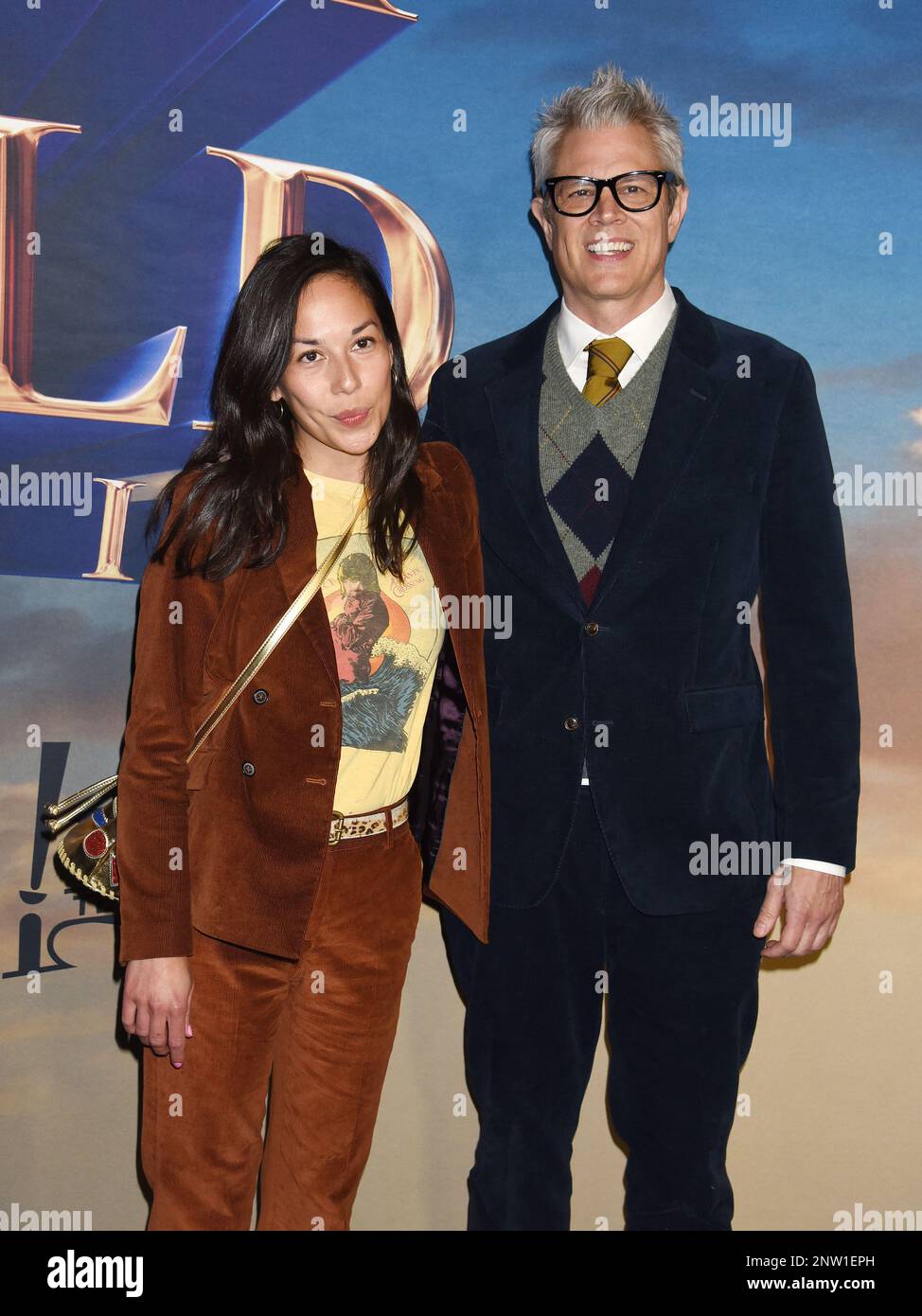 Hollywood, CA on February 27, 2023. Johnny Knoxville and Emily Ting ...