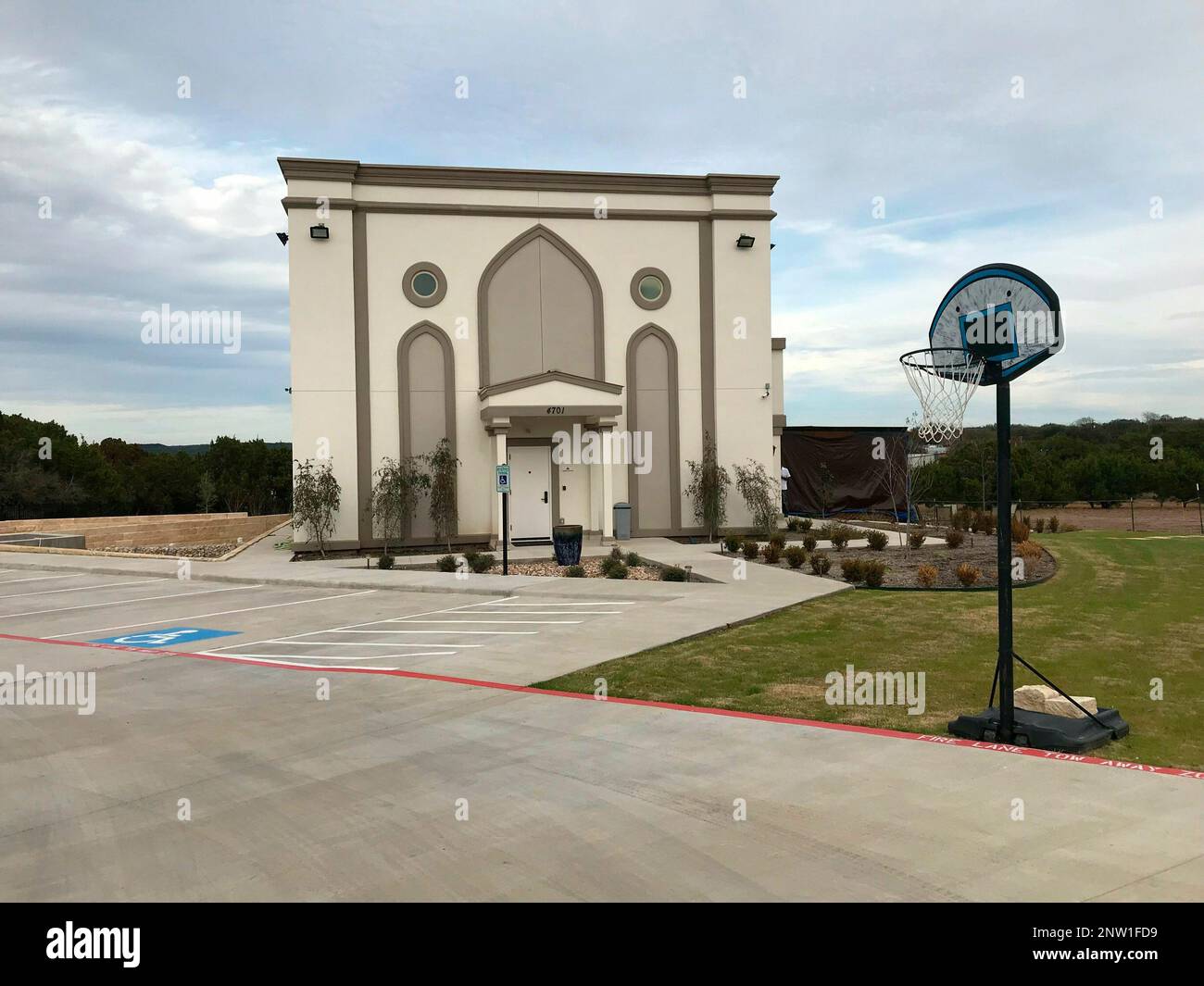 This Tuesday, Jan. 8, 2019 photo, shows The Islamic Center of Lake ...