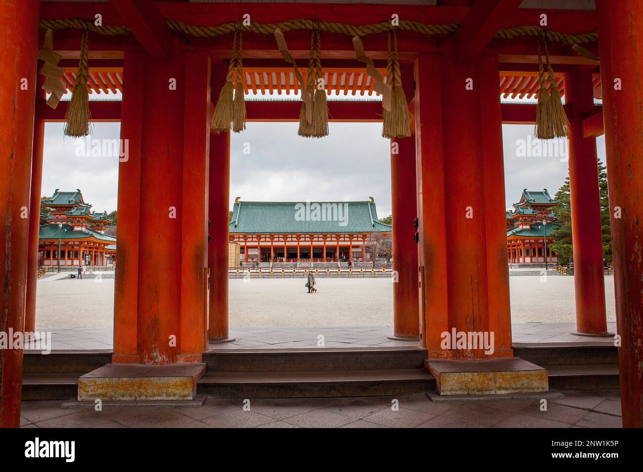Heian Jingu Shrine, Kyoto, Japan Stock Photo - Alamy