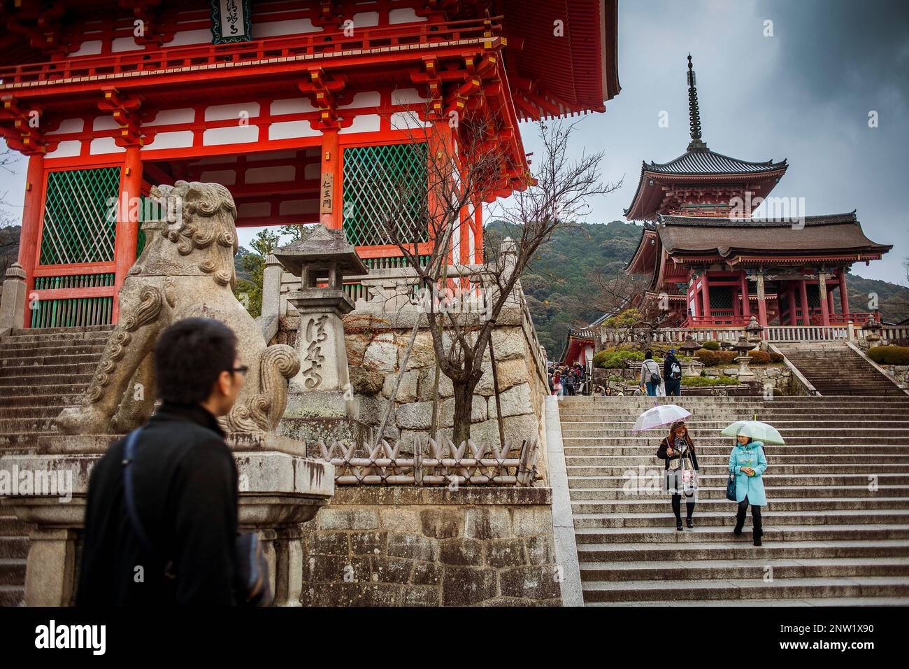 Kiyomizudera temple,UNESCO World Heritage Site,Kyoto, Japan Stock Photo ...